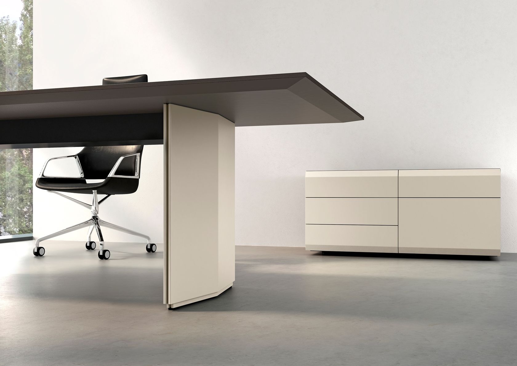 PACE | Height-adjustable office desk By RENZ design Jehs+Laub
