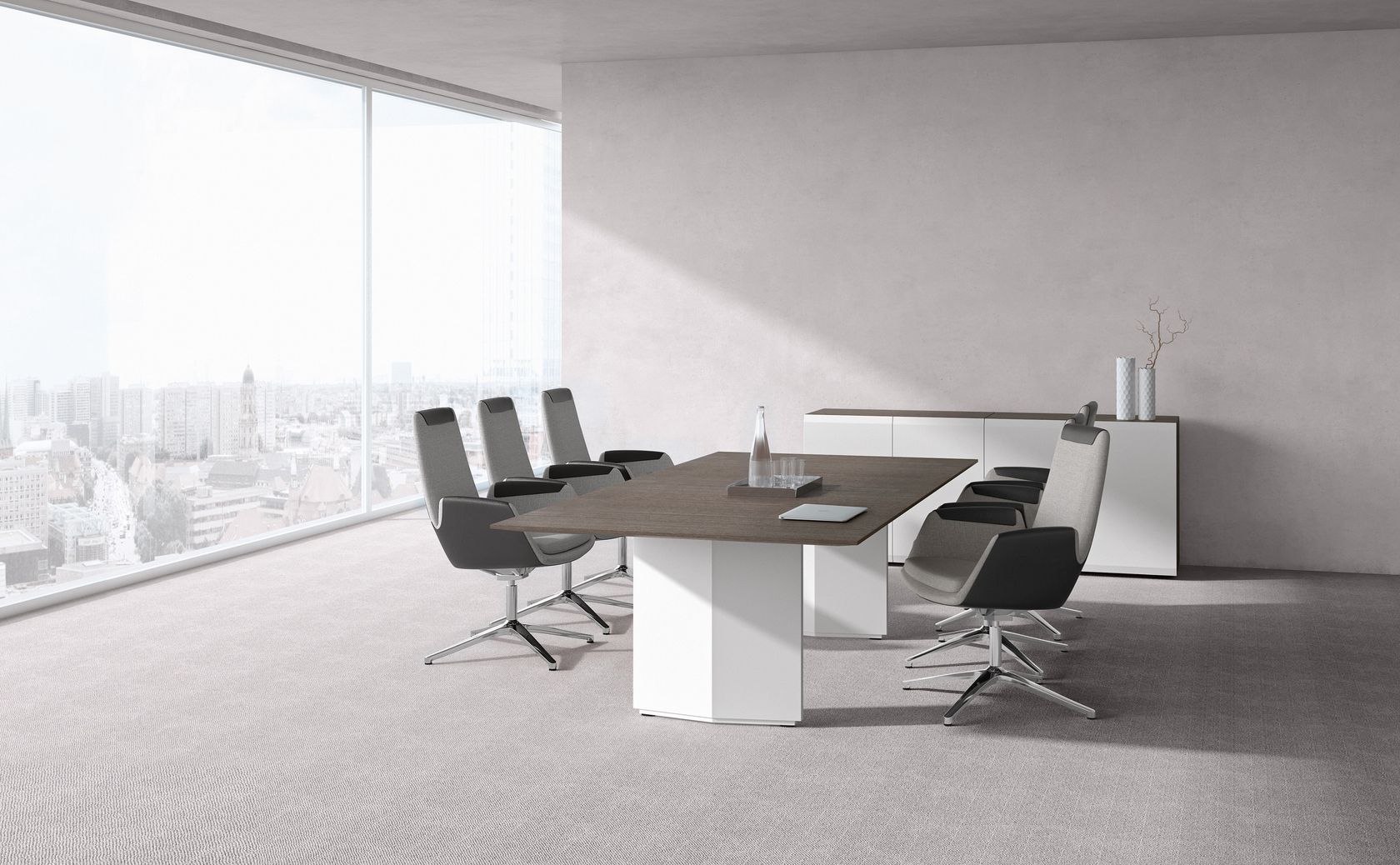 PACE | Height-adjustable office desk By RENZ design Jehs+Laub