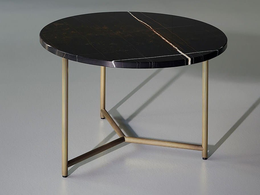 PALLADIO | Round coffee table By Porro design GamFratesi