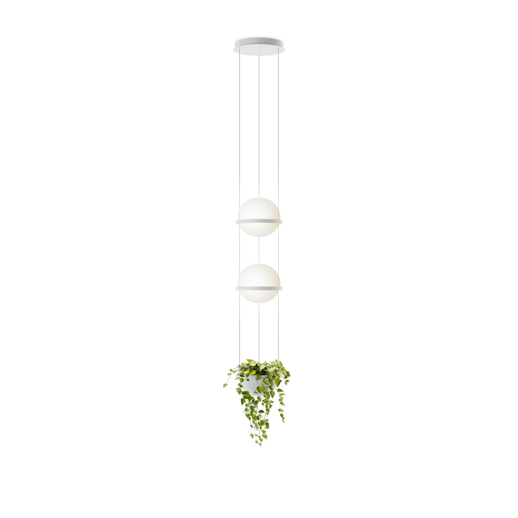 PALMA Lámpara colgante LED de vidrio soplado By Vibia | design Antoni Arola