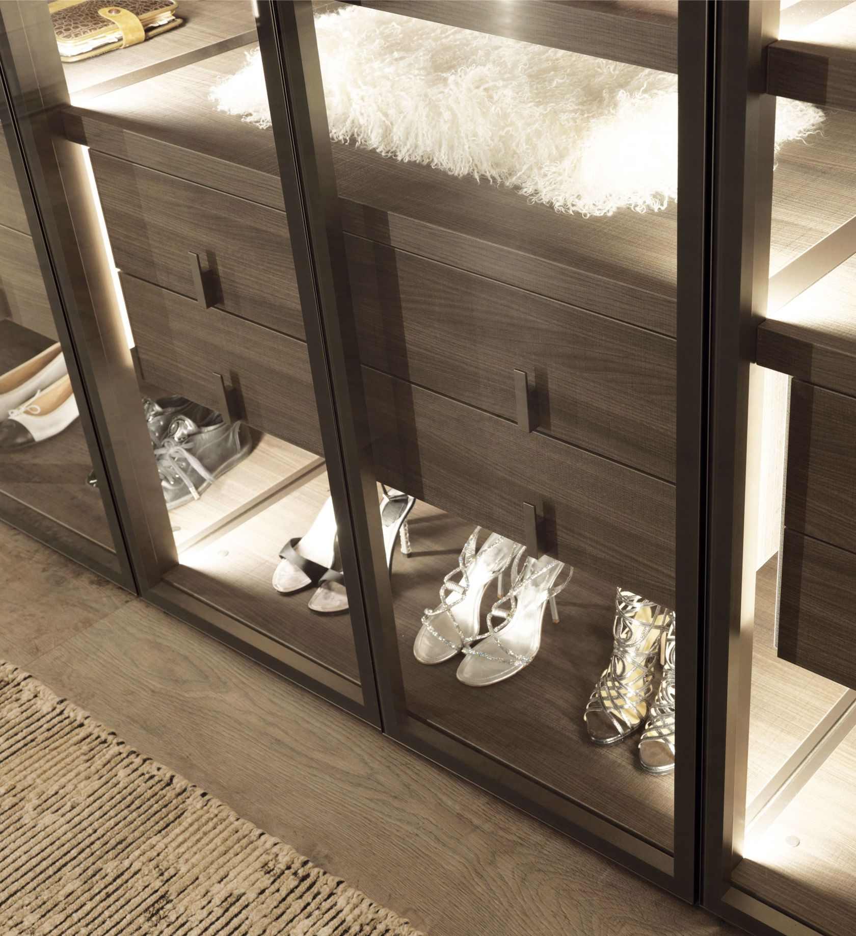 PALO ALTO | Wooden walk-in wardrobe MisuraEmme Collection By MisuraEmme