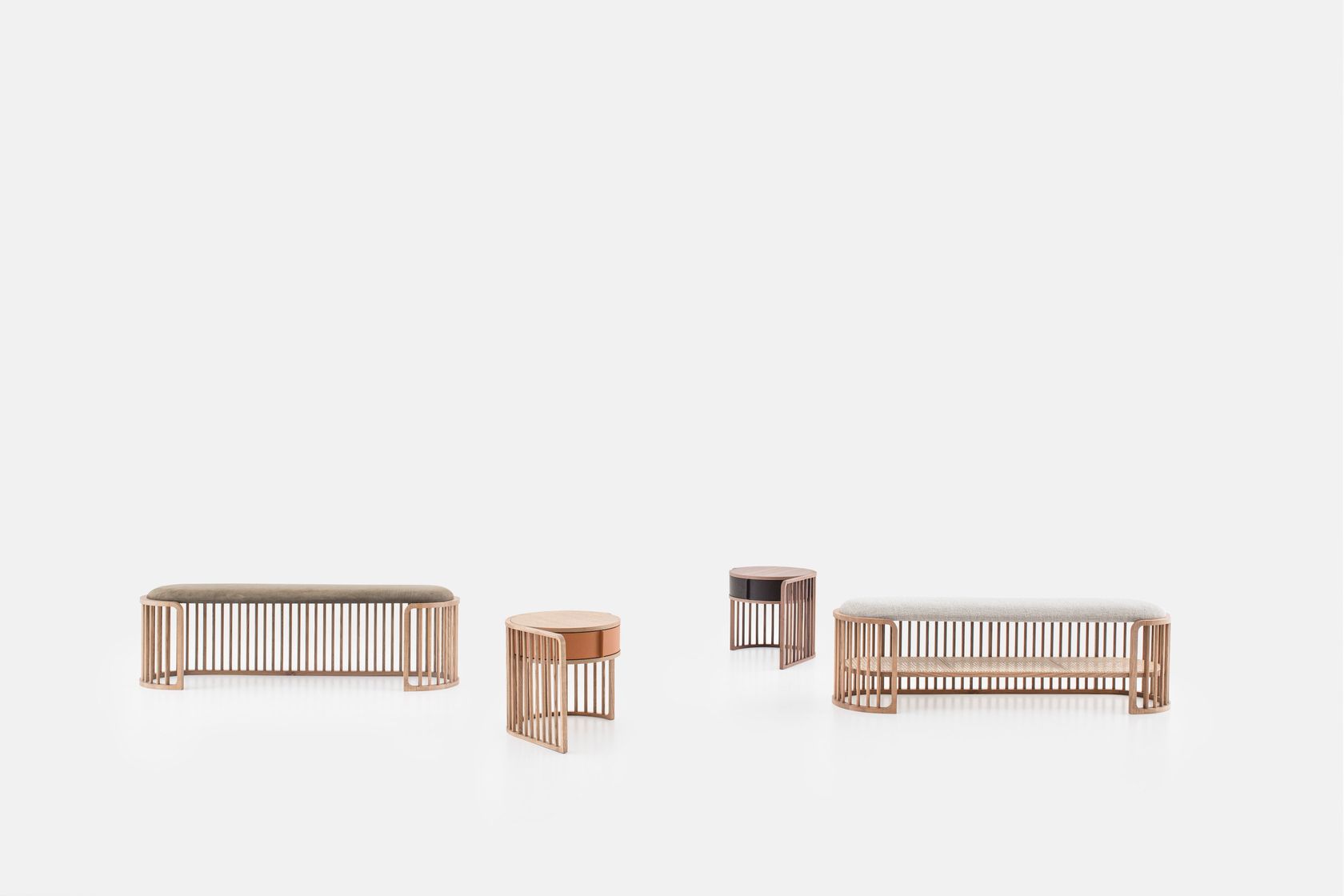 PALÙ | Bedside table Palù Collection By PIANCA design Raffaella Mangiarotti