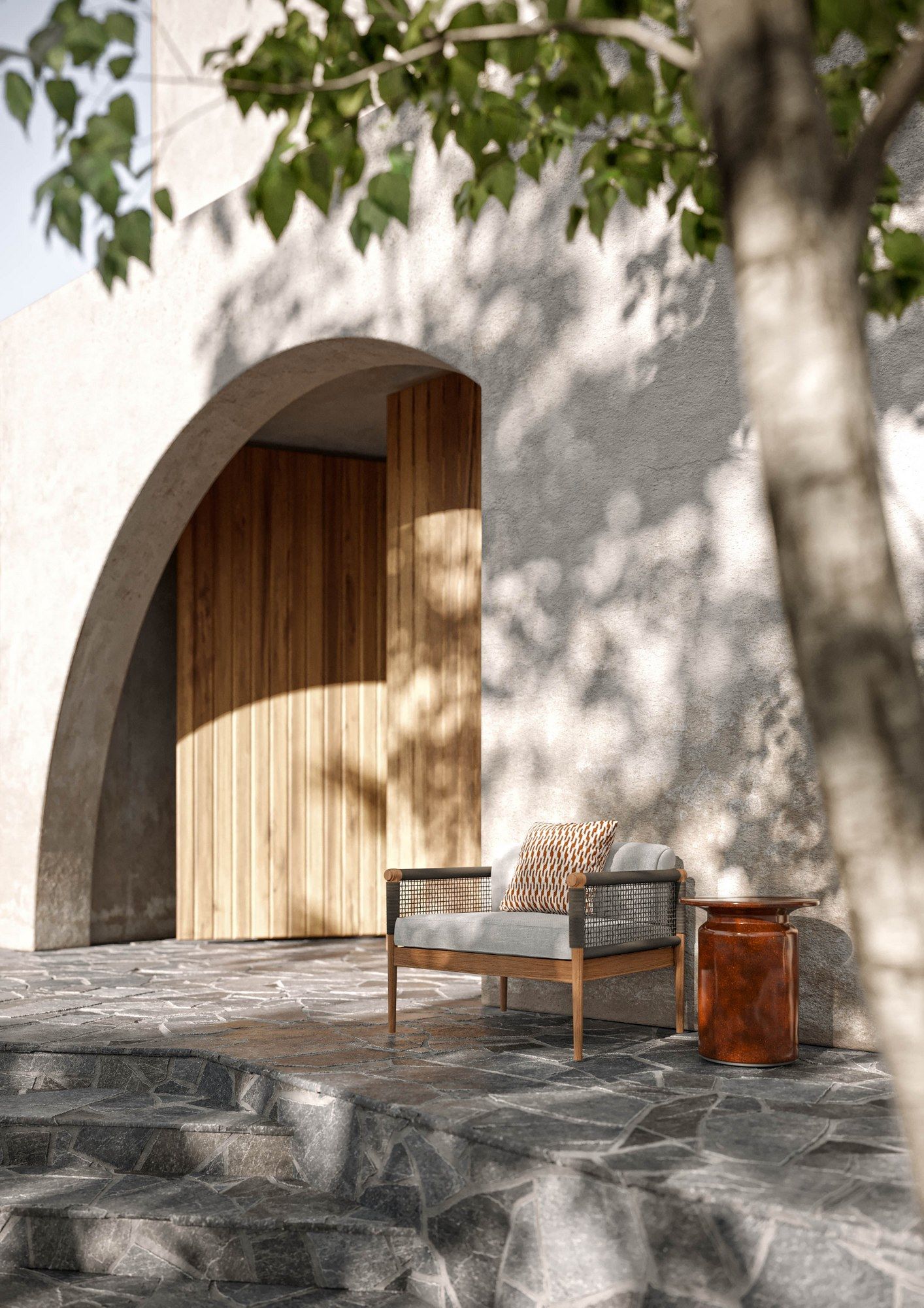 PANAREA Garden side table By Atmosphera