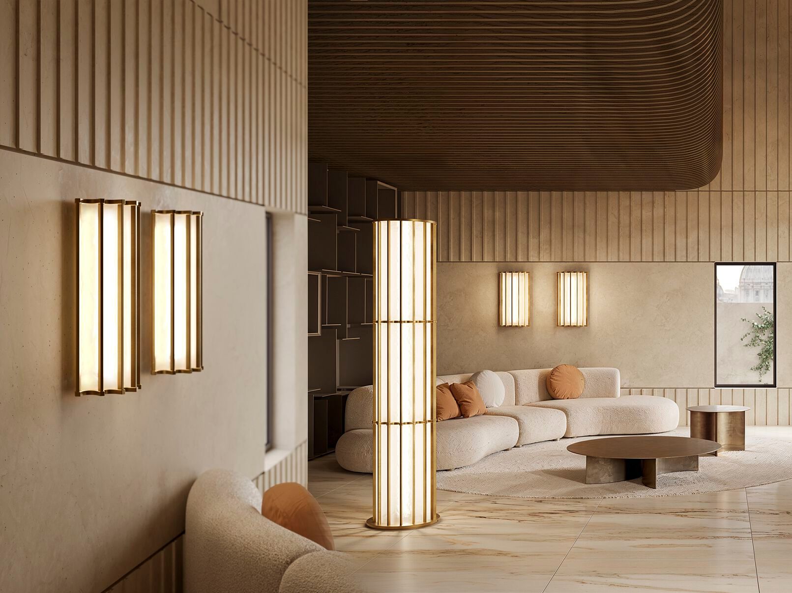 ROMA Wall lamp By PANZERI