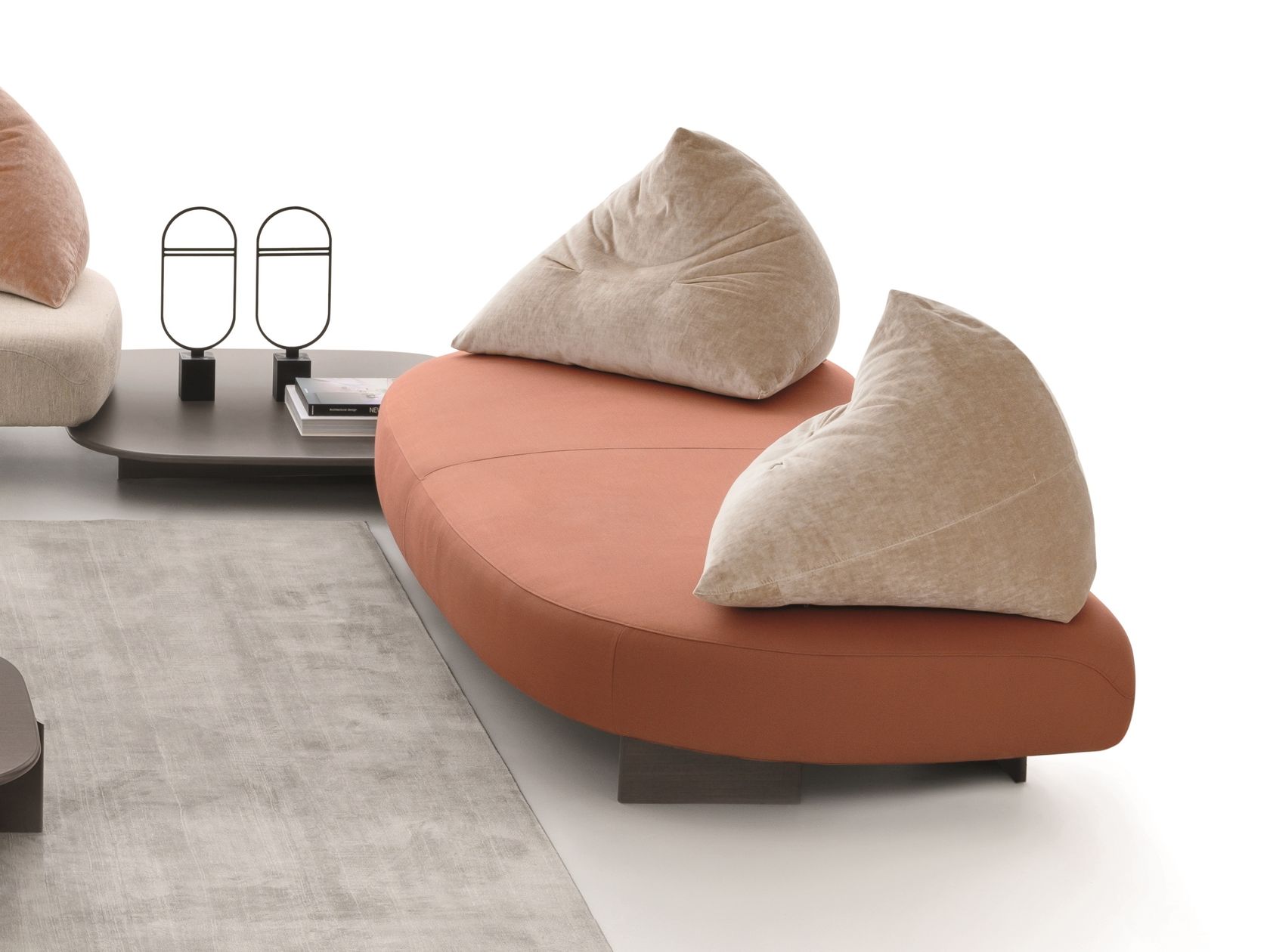 PAPILO 3 seater fabric sofa By Ditre Italia