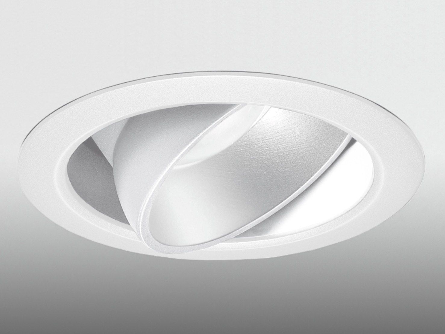 PARABOLA Recessed LED adjustable aluminium spotlight By Artemide