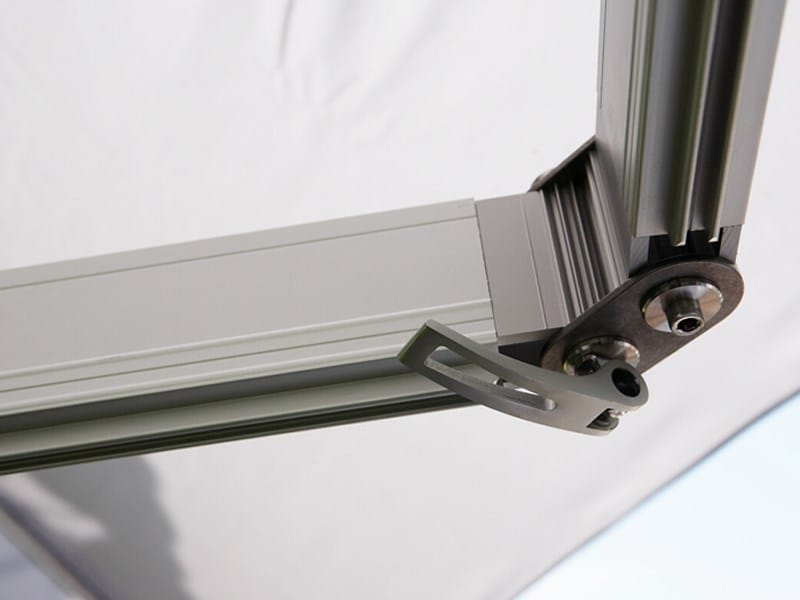 PARAFLEX DUO | Sombrilla cuadrado Sombrilla doble ajustable de aluminio ...