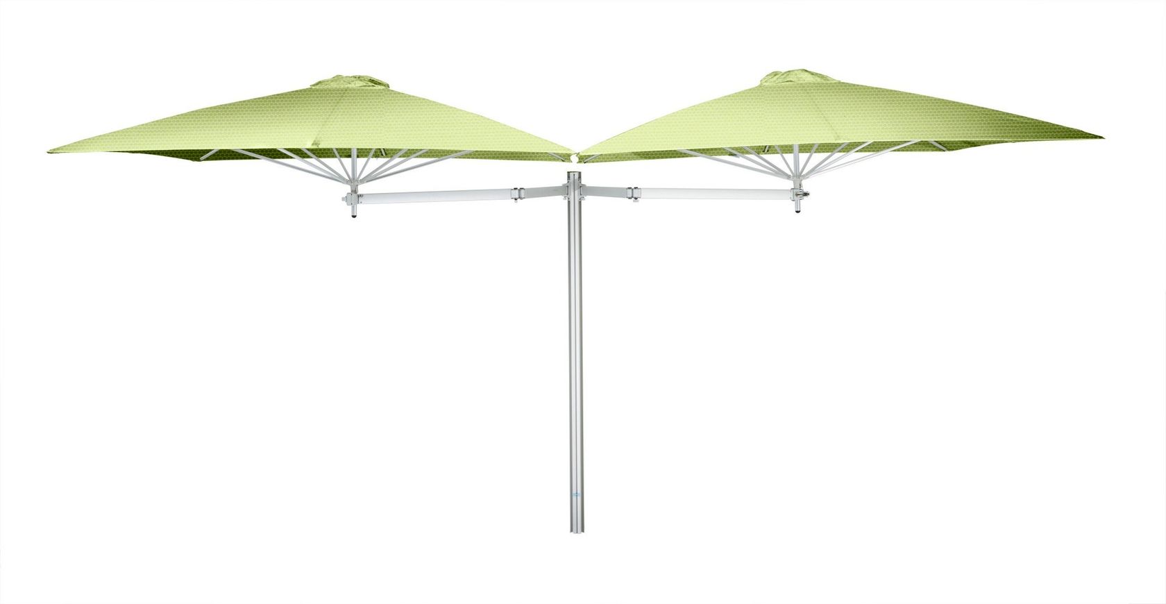 PARAFLEX DUO | Sombrilla cuadrado Sombrilla doble ajustable de aluminio ...