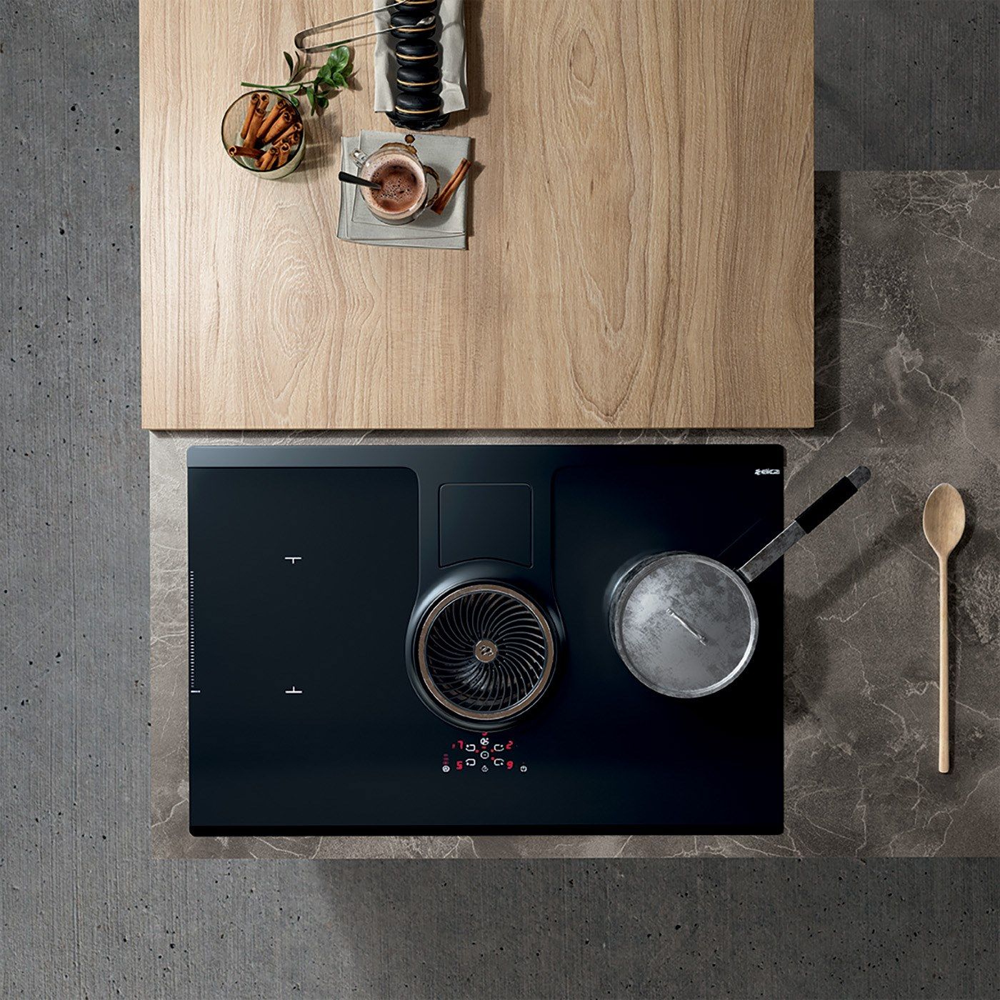 Custom melamine-faced chipboard kitchen PARAGON By Colombini Casa