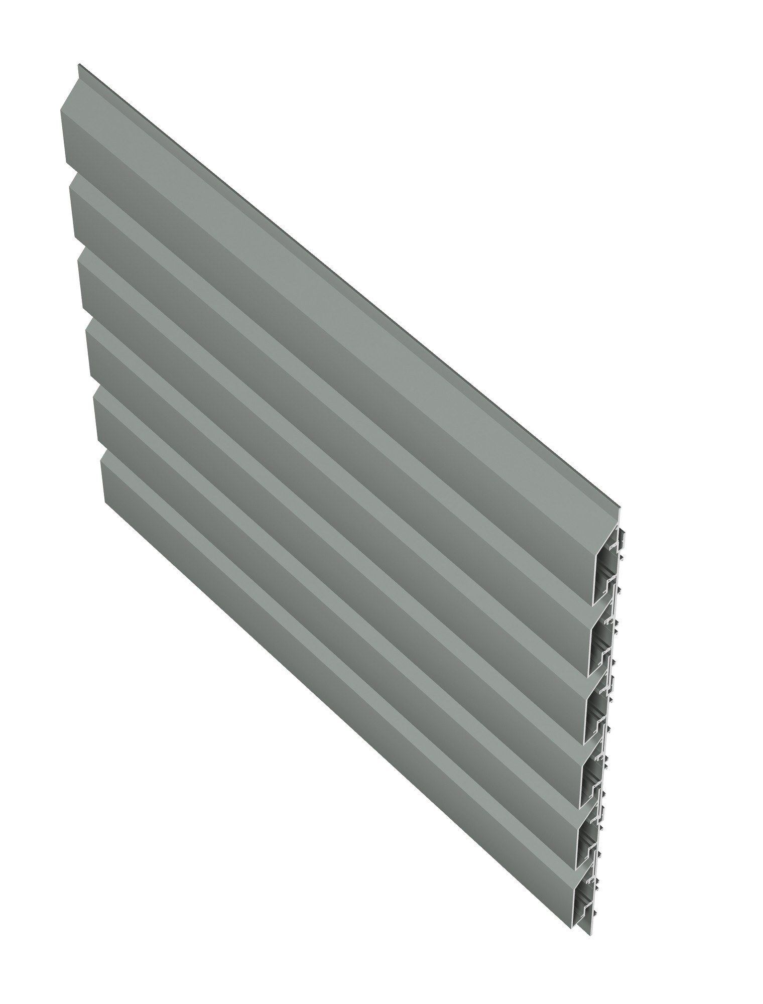 PARALLINE Panel for facade By Reynaers Aluminium