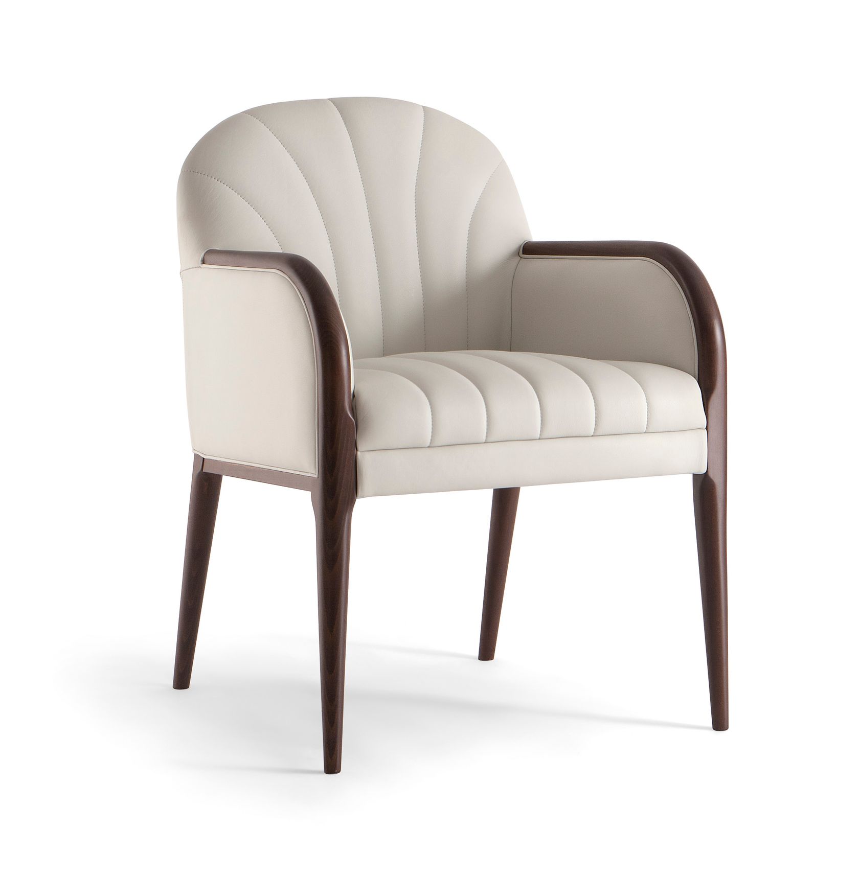 PARIGI Upholstered easy chair with armrests By Tirolo