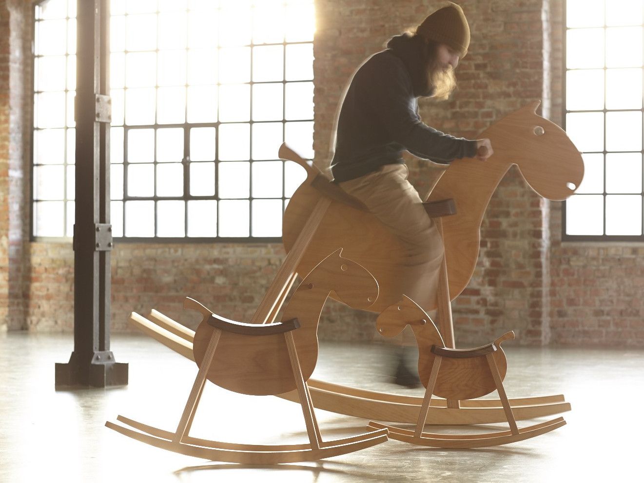 PARIPA BIG-KID | Rocking horse Wooden rocking horse By sixay furniture ...