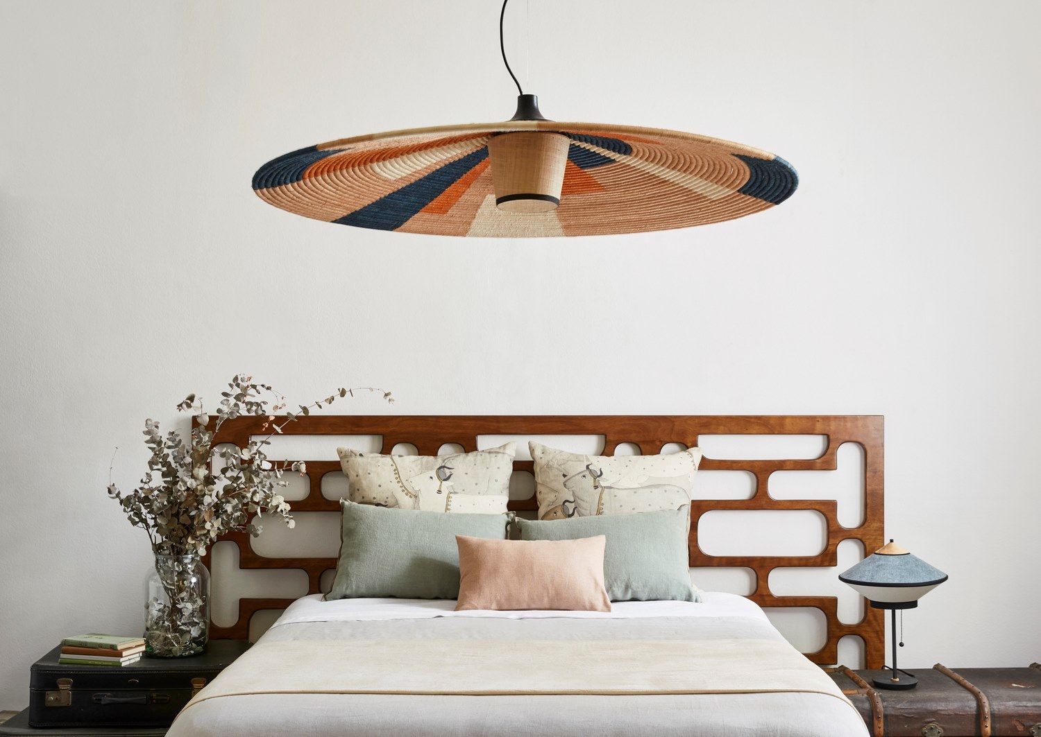 PARROT LED abacá pendant lamp By Forestier | design Jette Scheib