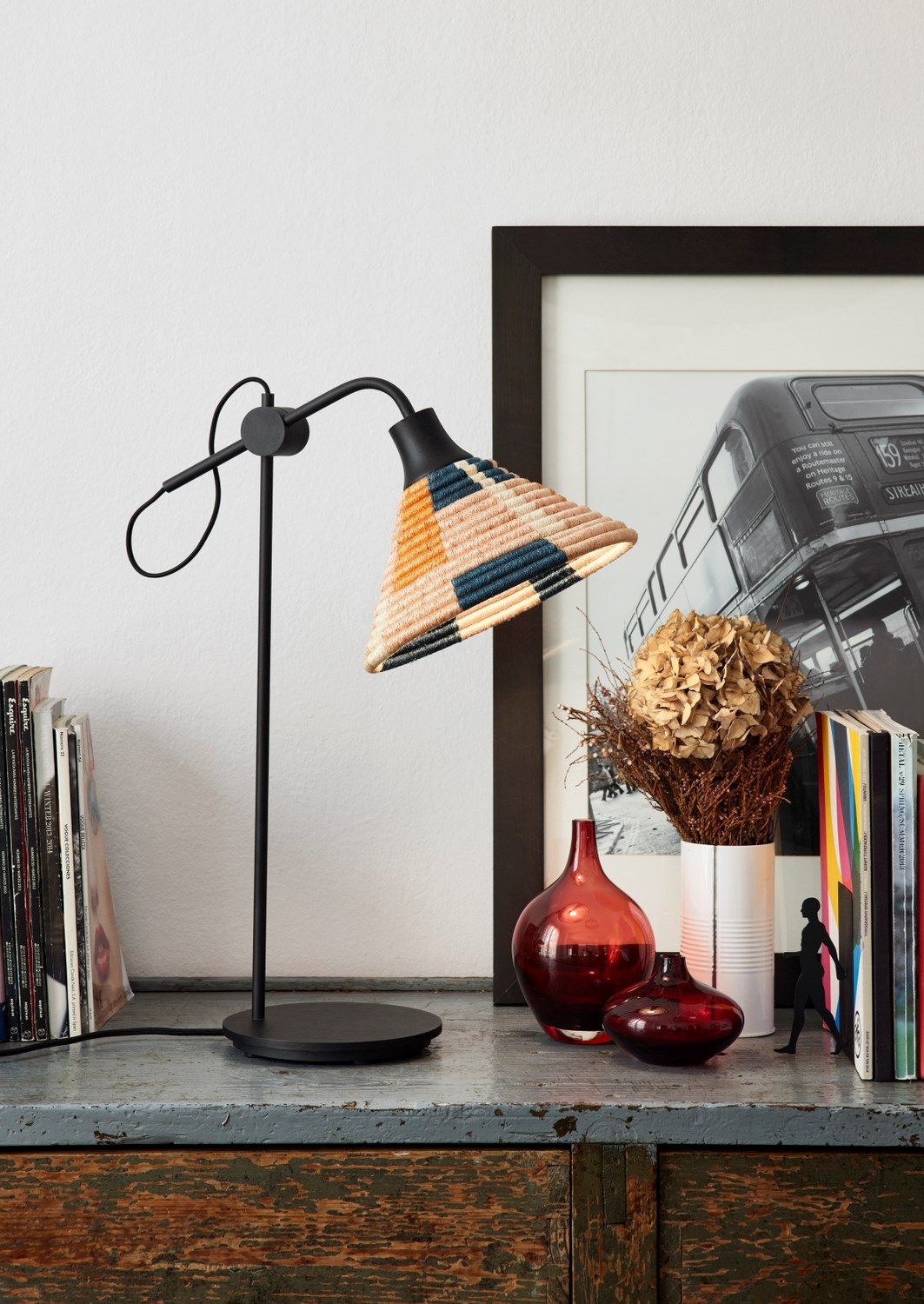 PARROT LED with swing arm abacá table lamp By Forestier | design Jette ...