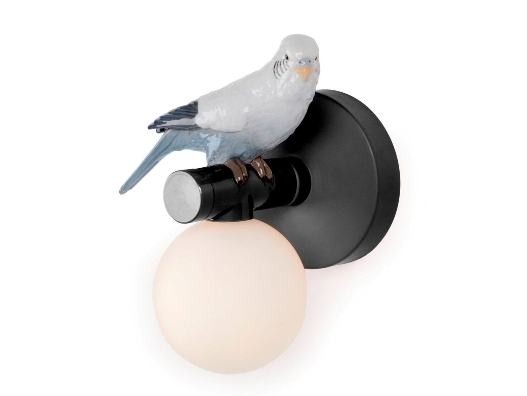 PARROT Porcelain wall lamp By Lladró