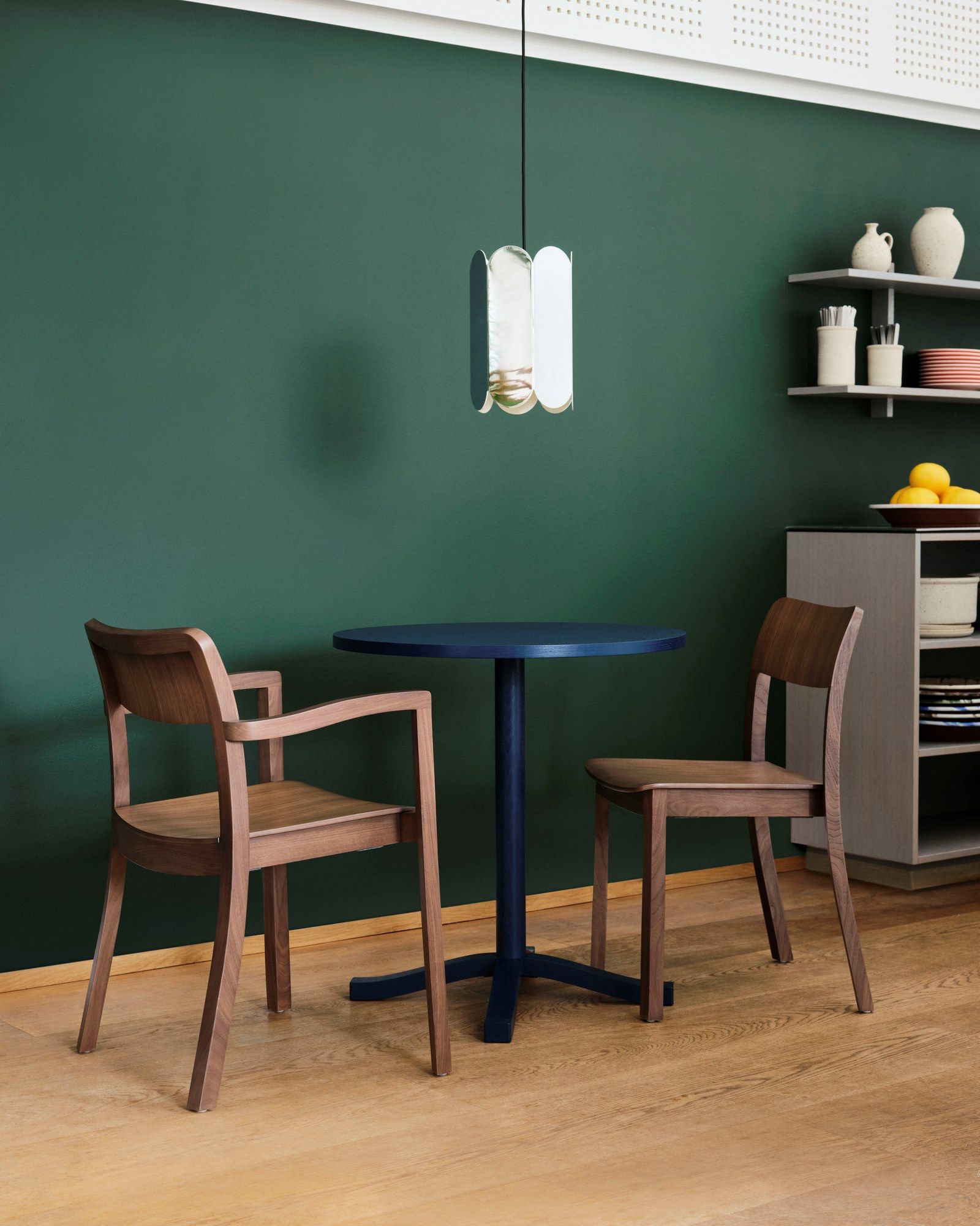 PASTIS Stackable wooden chair with armrests By Hay | design Julien Renault