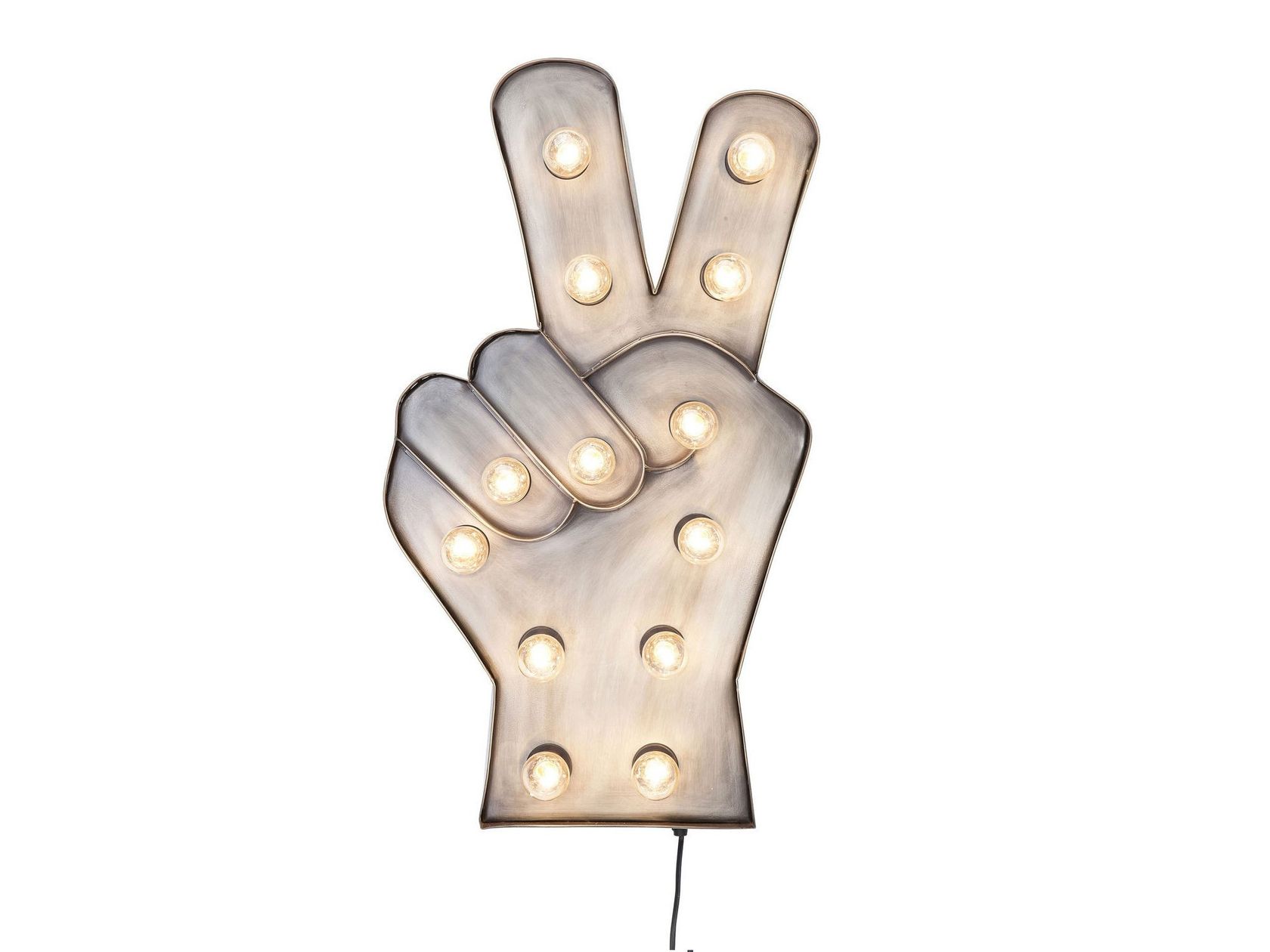 Iron wall light PEACE By KARE-DESIGN