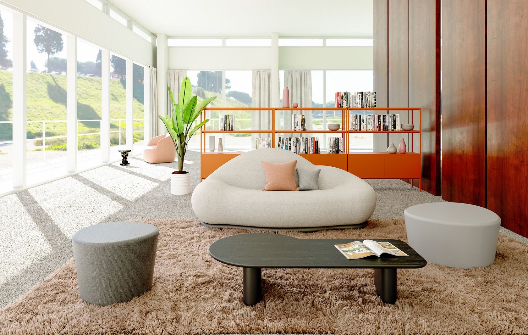 PEBBLE | Coffee table Low MDF coffee table By grado design | design ...