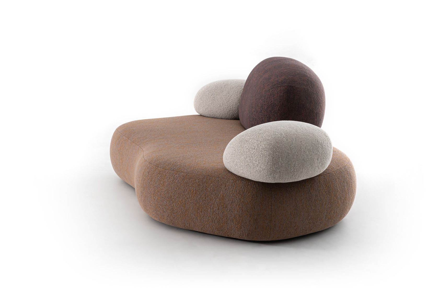 PEBBLE RUBBLE Sofa By Moroso | design FRONT