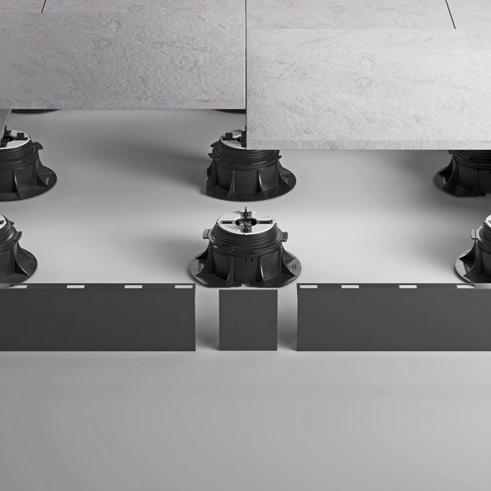 PEDESTAL Vertical perimeter profile By Eterno Ivica