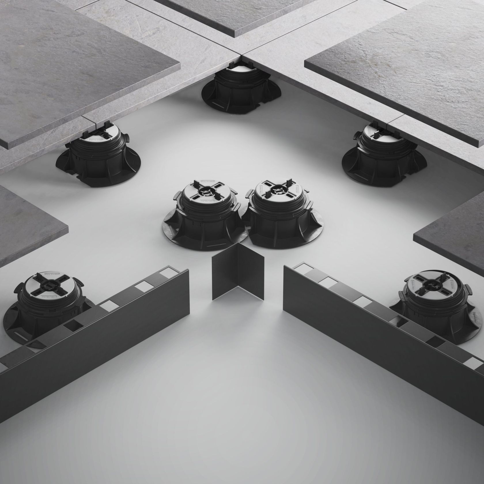 PEDESTAL Vertical perimeter profile By Eterno Ivica