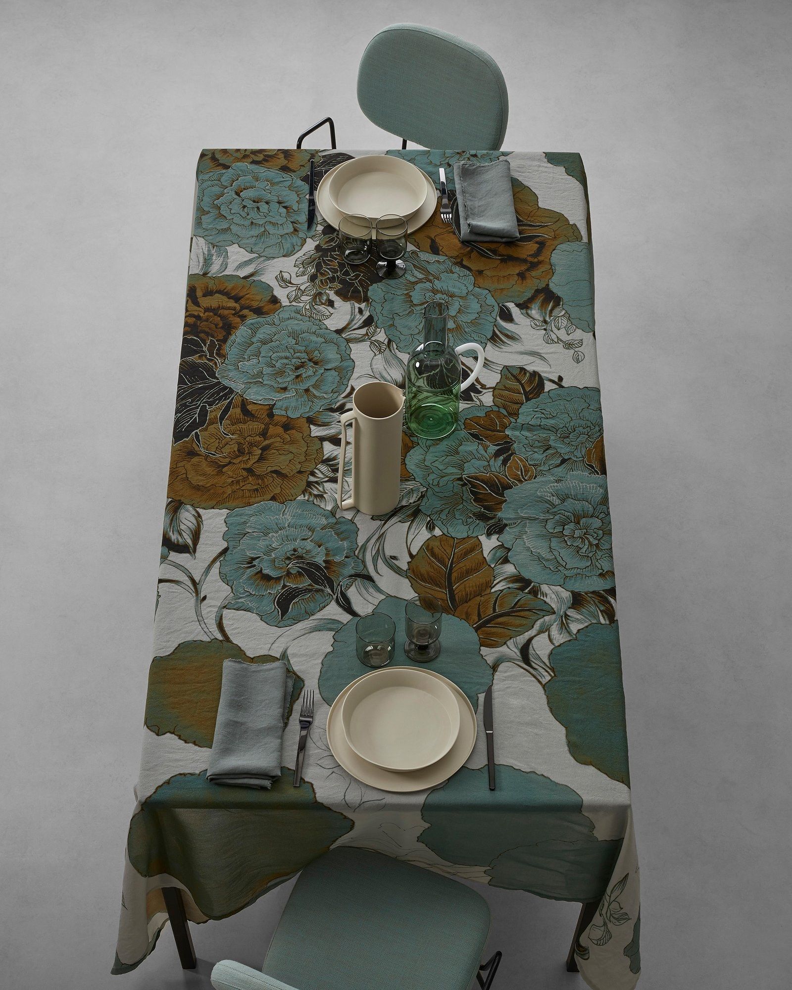 Abacá tablecloth PEONY By Society Limonta