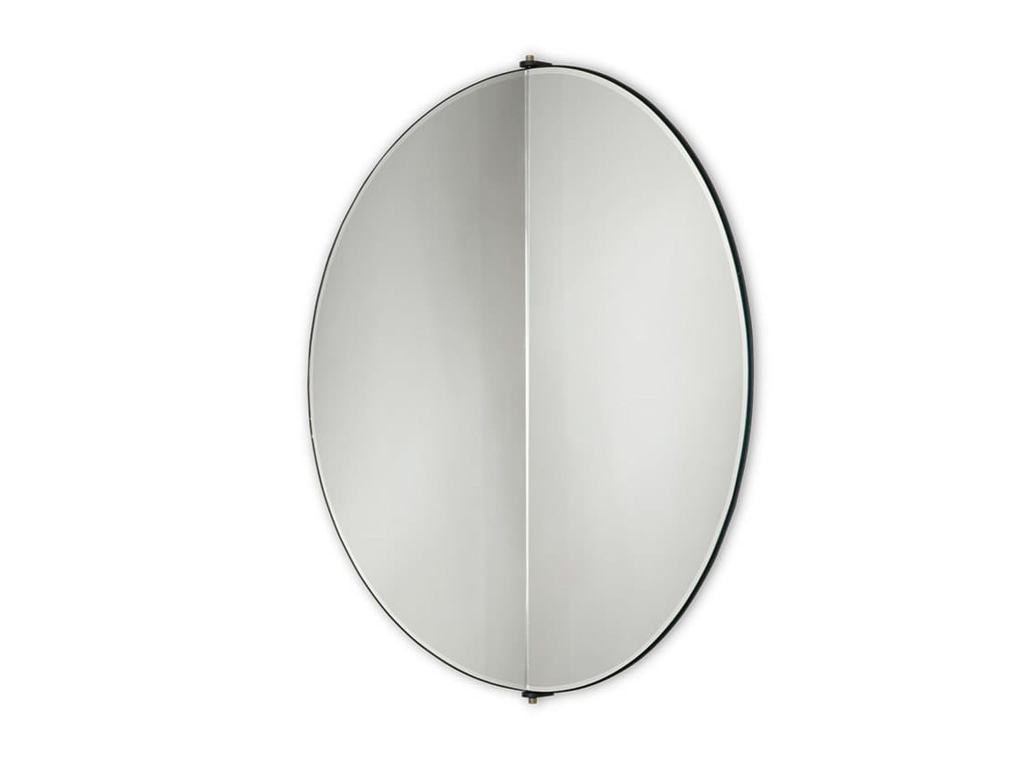 Swivel round wall-mounted mirror PERIS By BAXTER design Pietro Russo