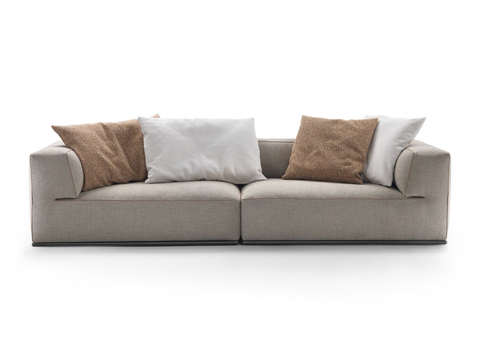 PERRY Contemporary style fabric sofa By Flexform | design Antonio Citterio