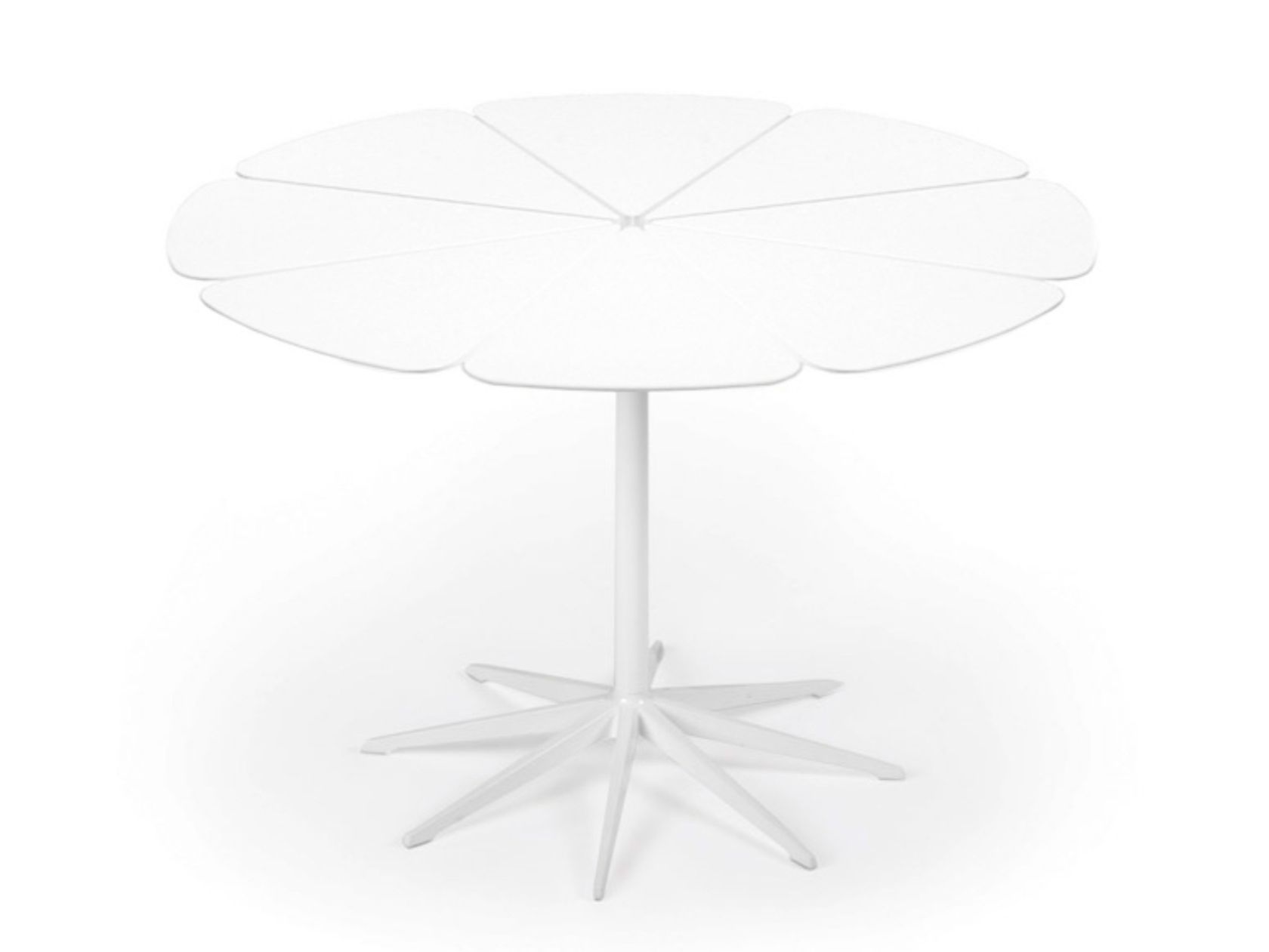 PETAL Round polyurethane table By Knoll | design Richard Schultz