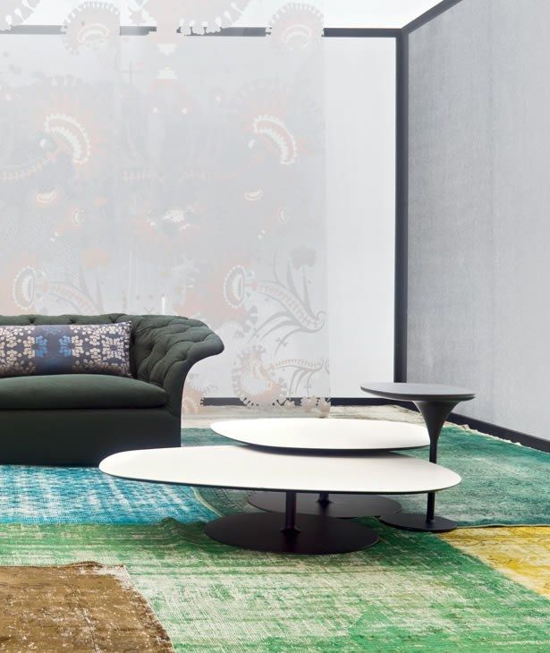 PHOENIX Coffee table By Moroso | design Patricia Urquiola