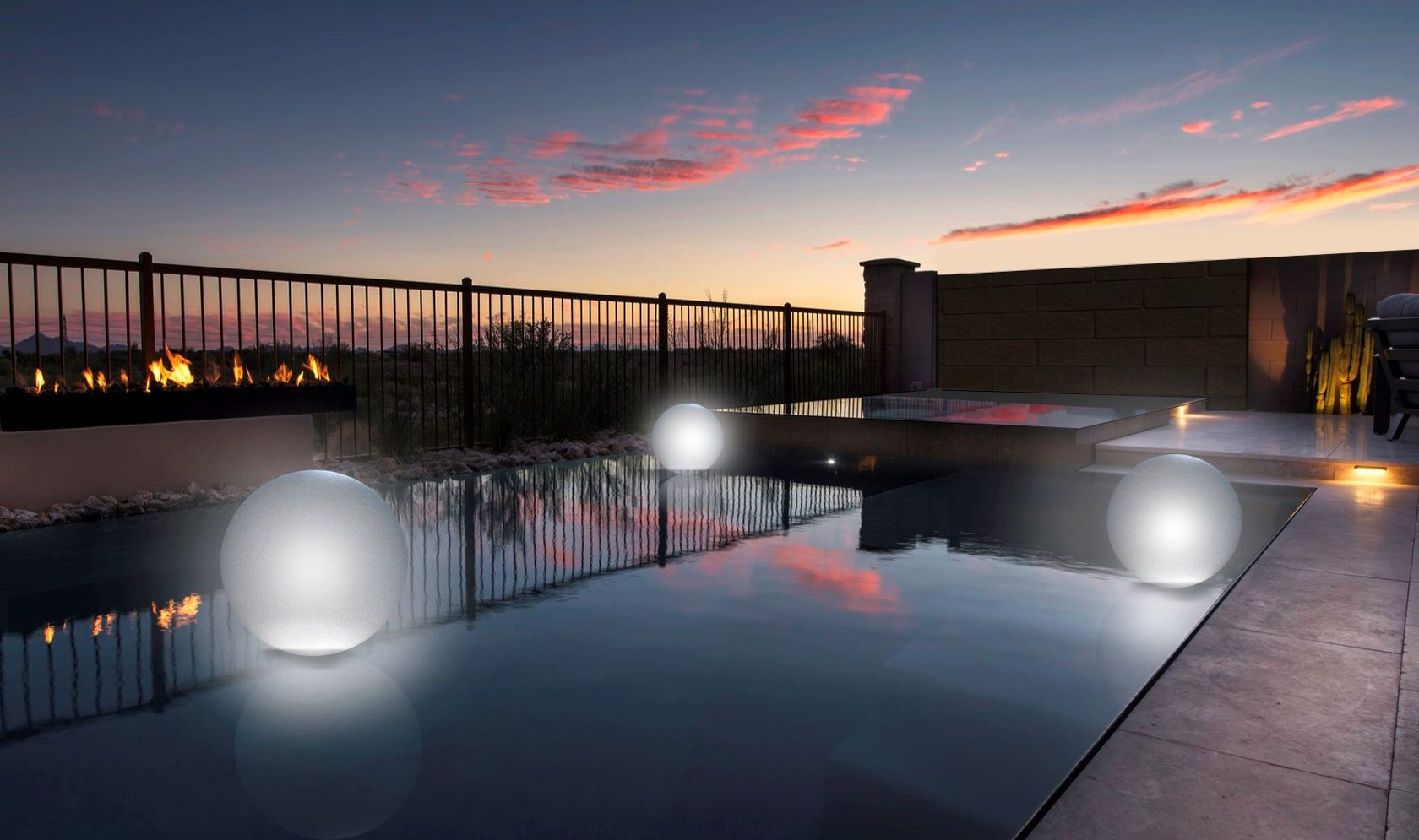 LED solar powered Floor lamp PHOTOVOLTAIC SPHERES By ARKEMA DESIGN