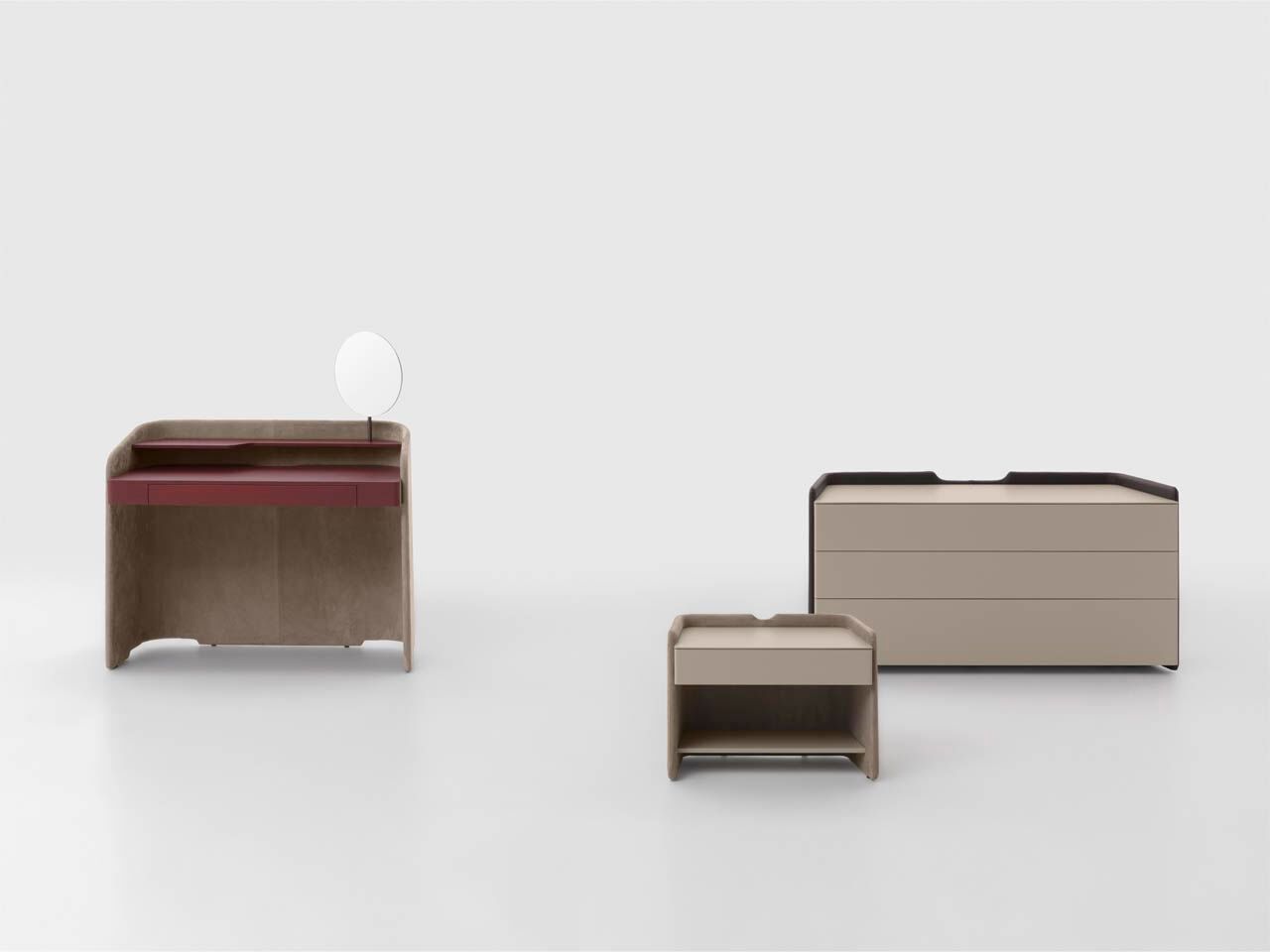 CHLOÉ Wooden bedside table By PIANCA | design Emmanuel Gallina