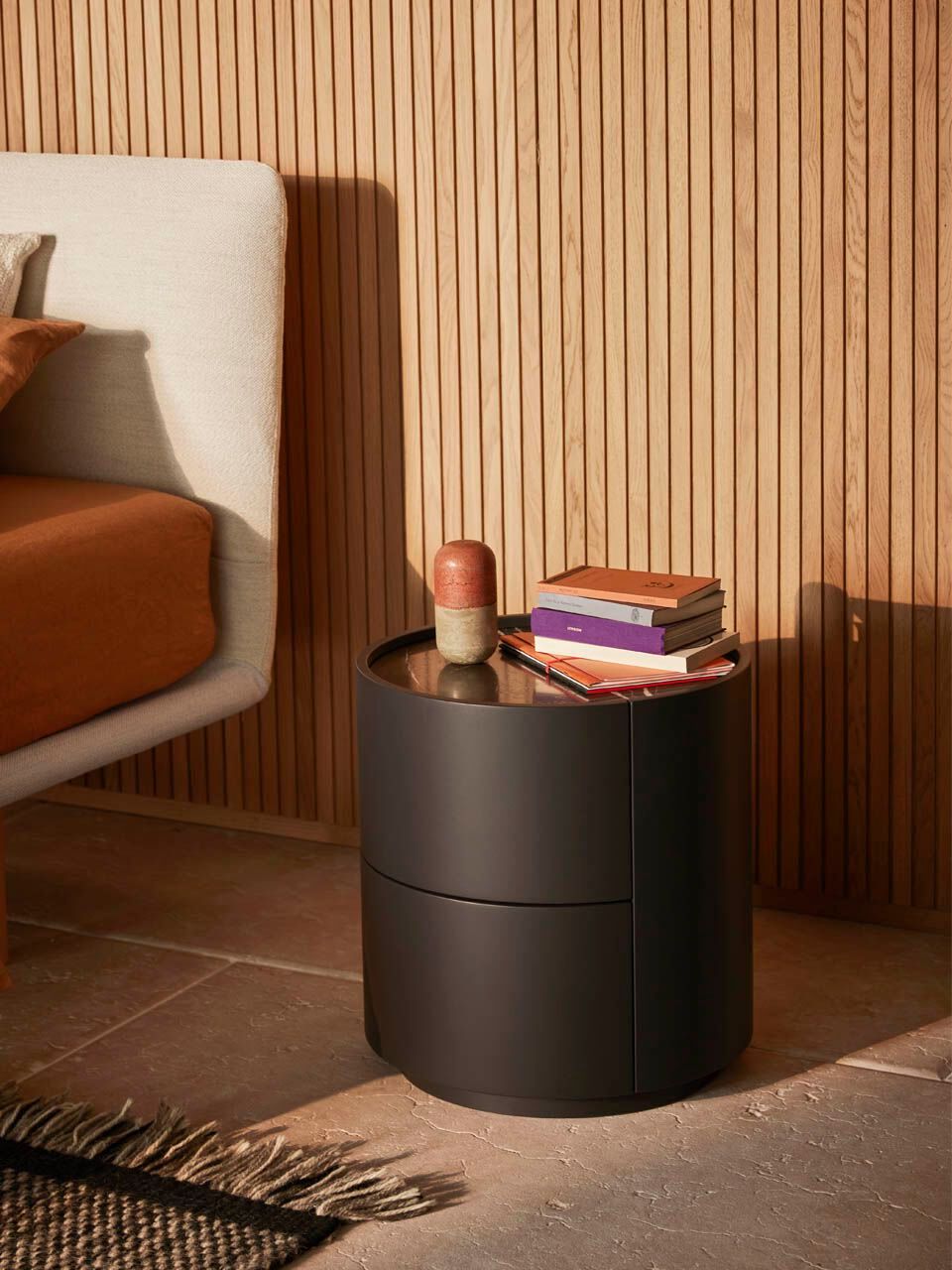 DEDALO Bedside table with drawers By PIANCA
