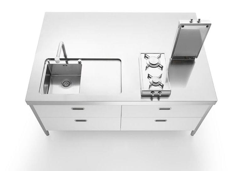 Piano cottura ribaltabile By ALPES-INOX
