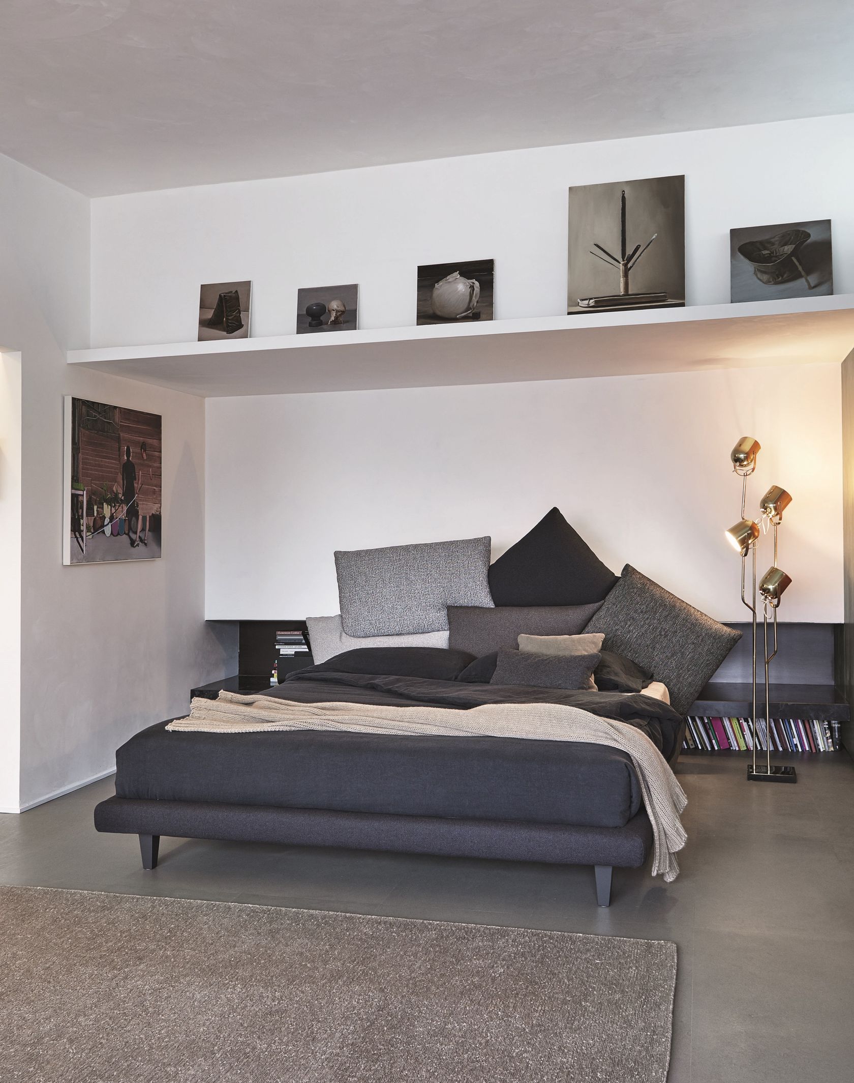 PICABIA | Double bed Picabia Collection By Bonaldo design Giuseppe Viganò