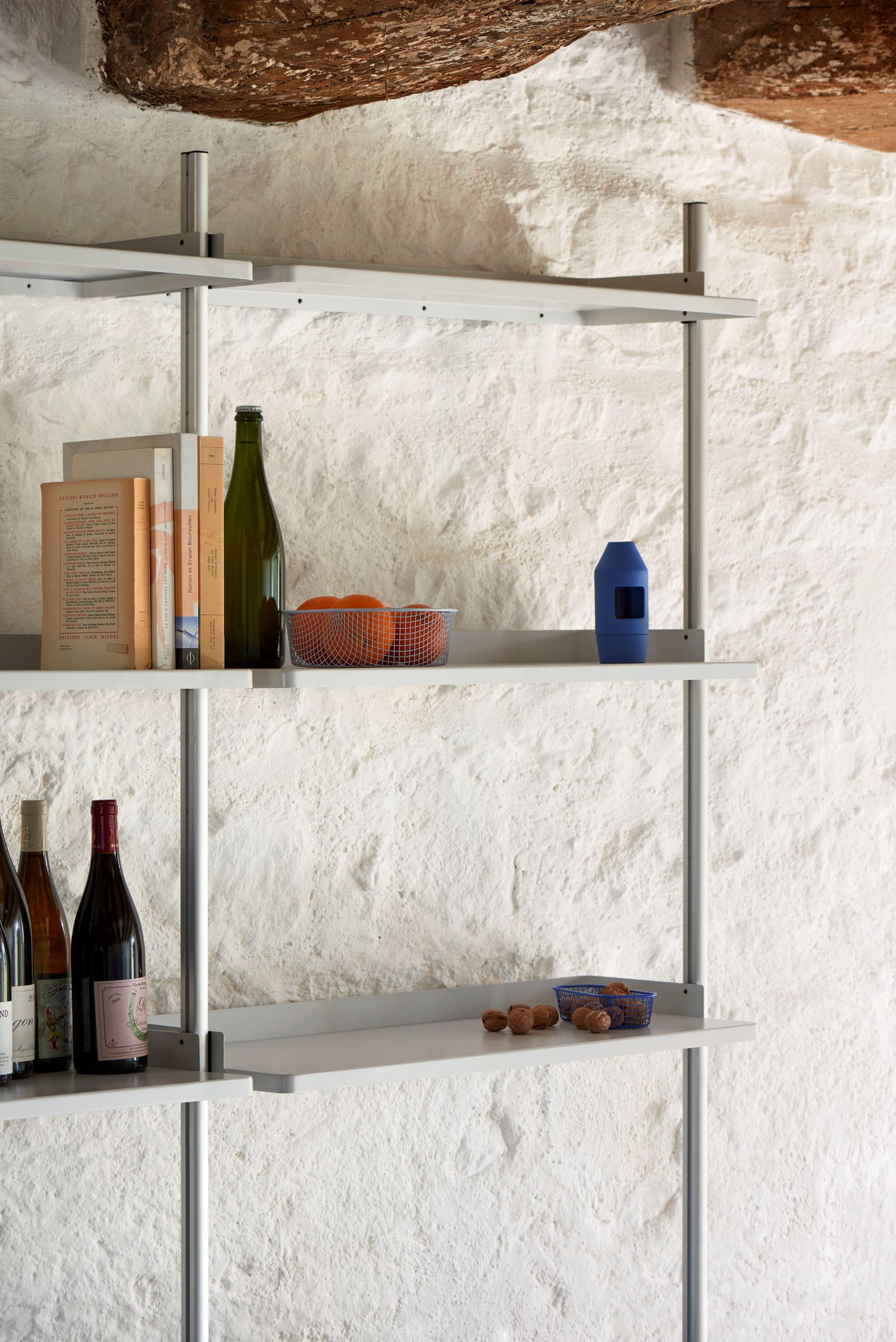 PIER SYSTEM Libreria componibile in alluminio anodizzato By Hay ...