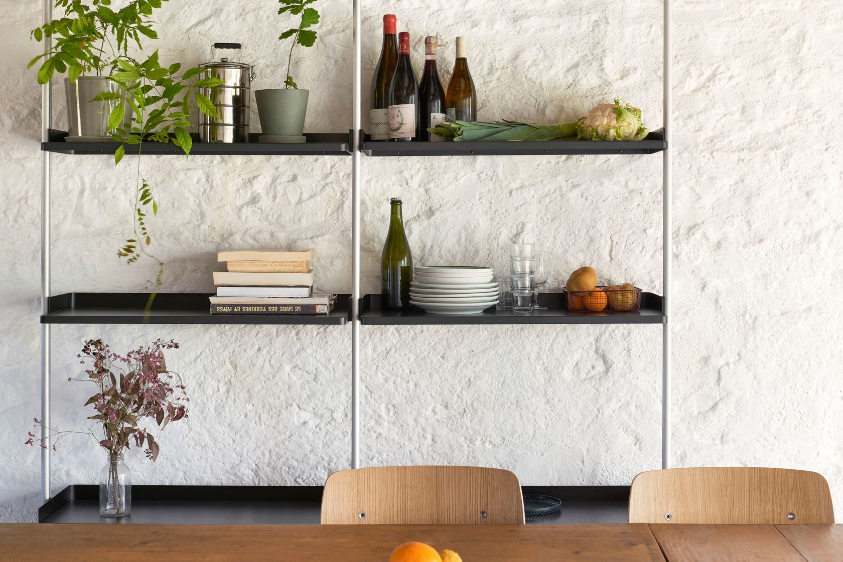 PIER SYSTEM Libreria componibile in alluminio anodizzato By Hay ...