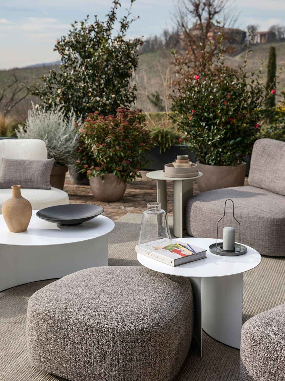 PIERRE | Tavolino da giardino By Flou design Studio Contromano