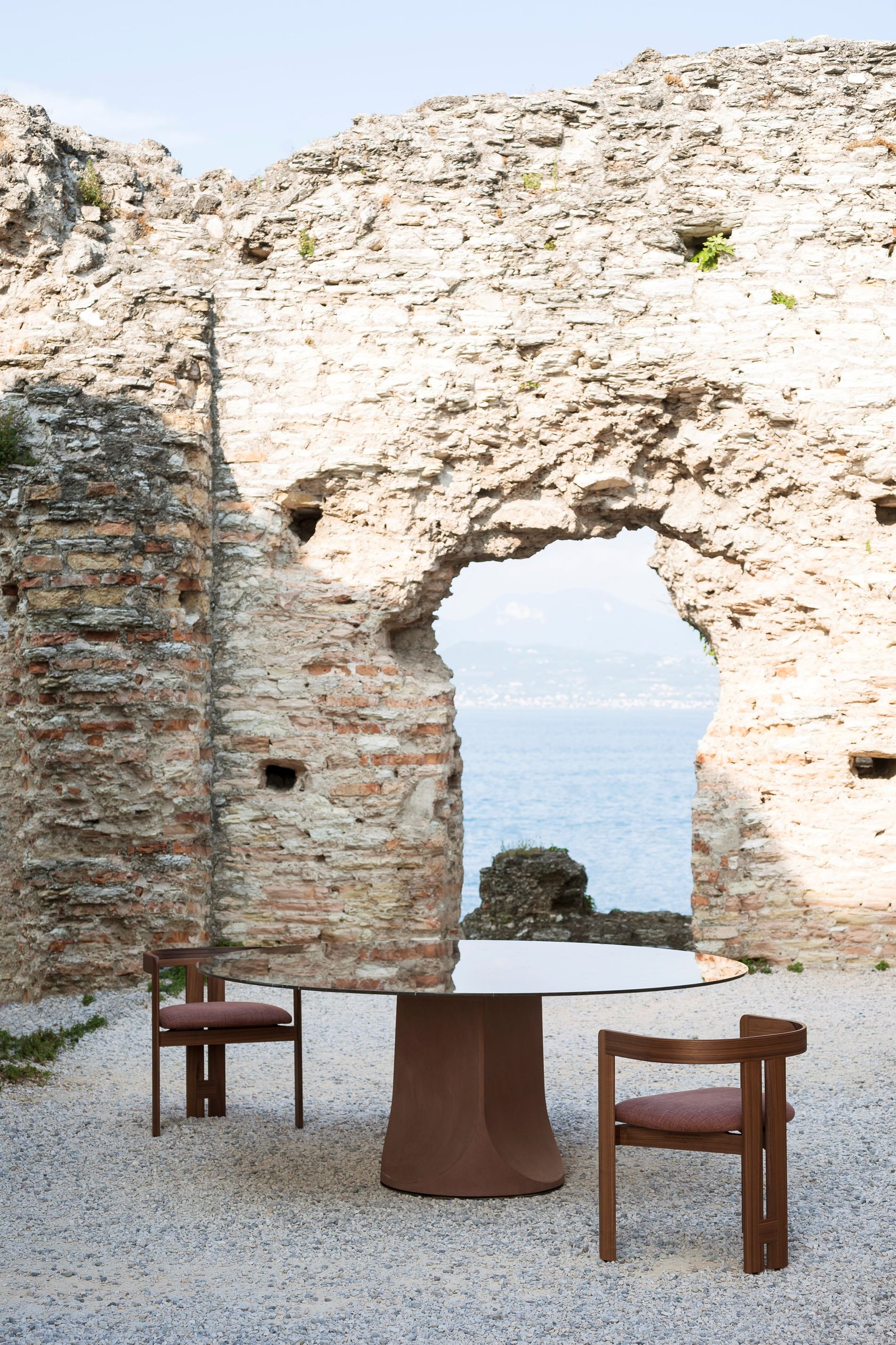 PIGRECO Wooden chair with integrated cushion By Tacchini | design Tobia ...