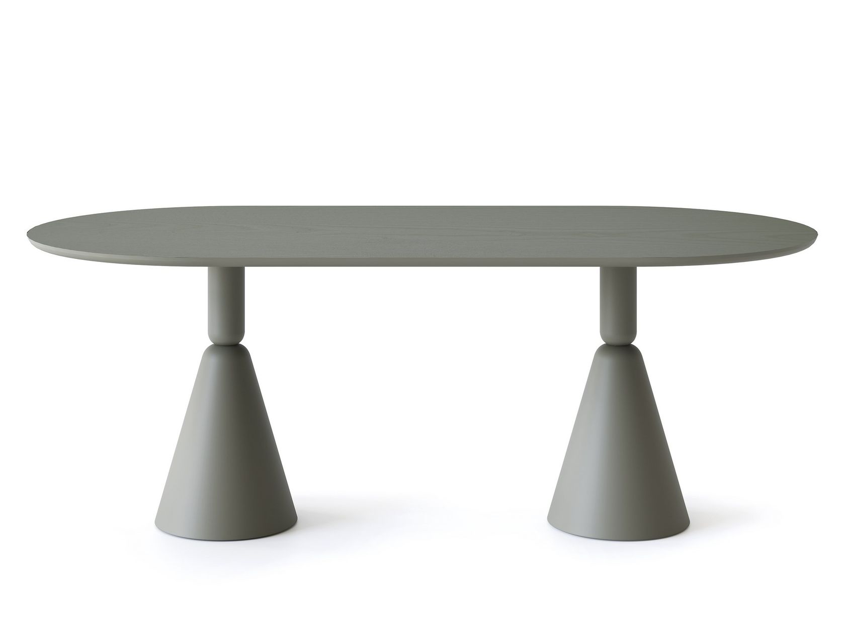 PION FRESNO | Oval table Oval wooden table By Sancal | design Ionna Vautrin