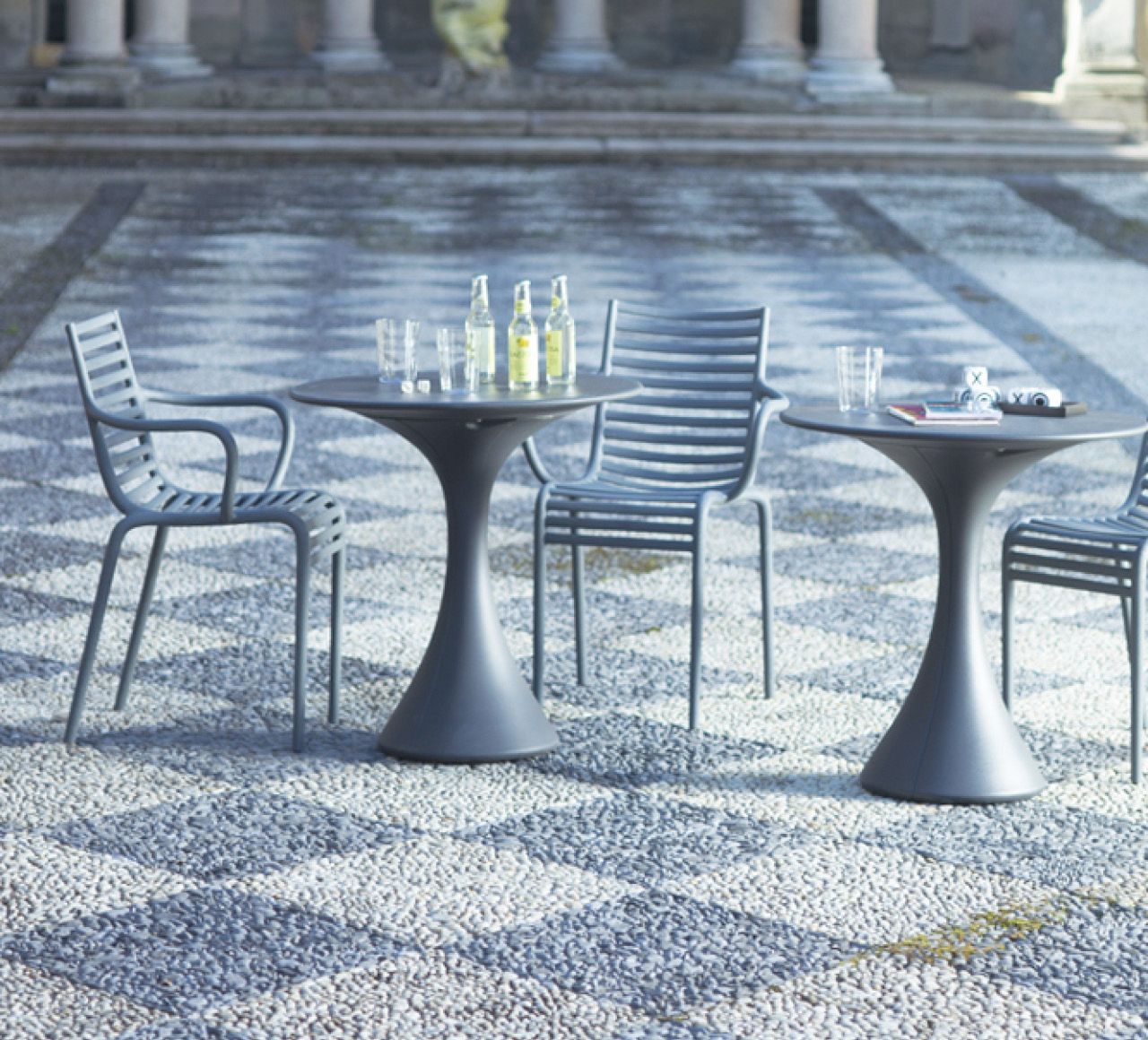 PIP–E | Chair with armrests By Driade design Philippe Starck