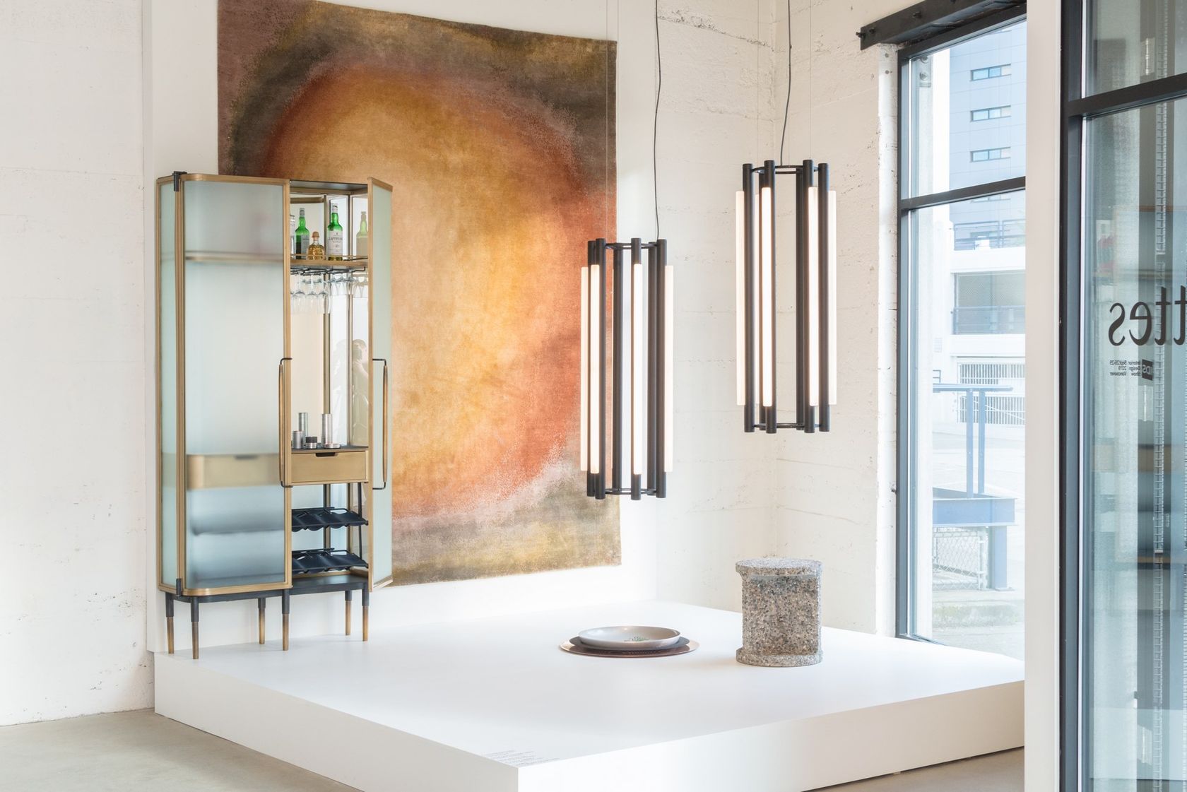 LED aluminium and acrylic pendant lamp PIPELINE CHANDELIER 4 Pipeline ...