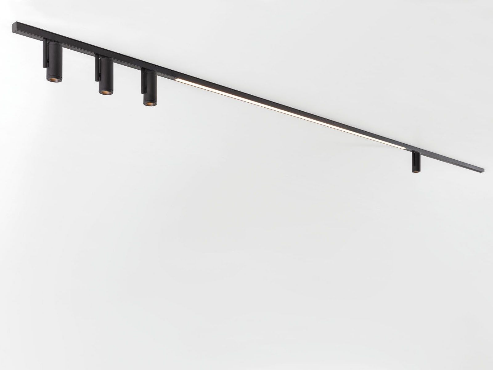 PISTA Ceiling mounted linear lighting profile By Modular Lighting ...