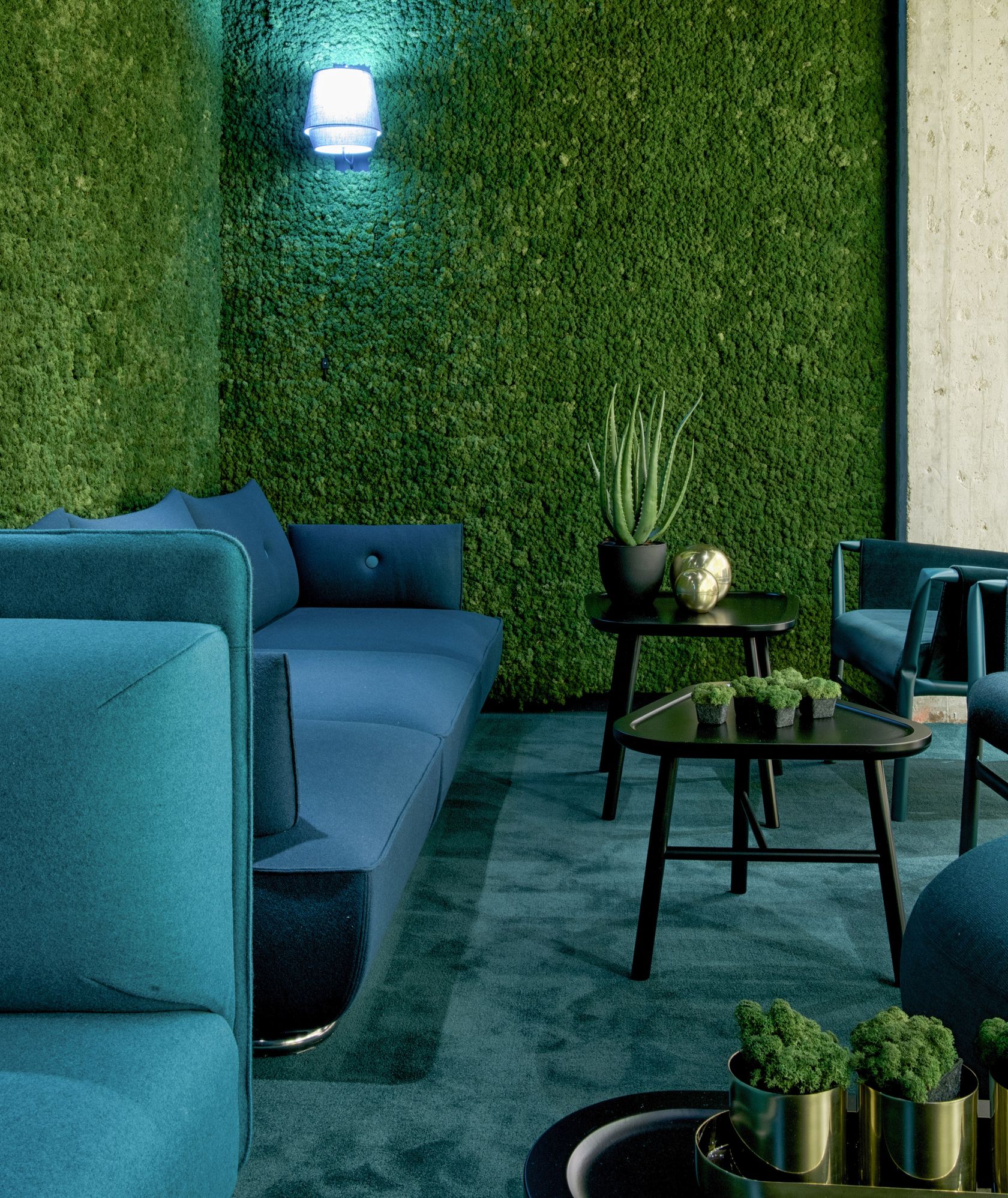 PIXEL Indoor Moss vertical garden By Nordgröna