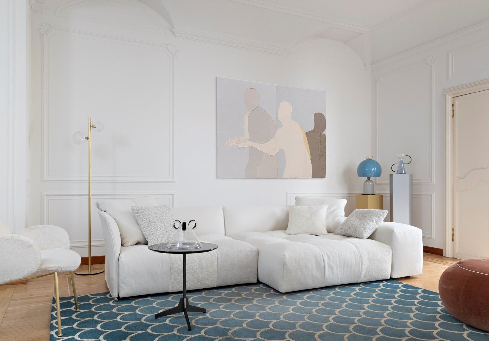 PIXEL 沙发 By Saba Italia | design Sergio Bicego