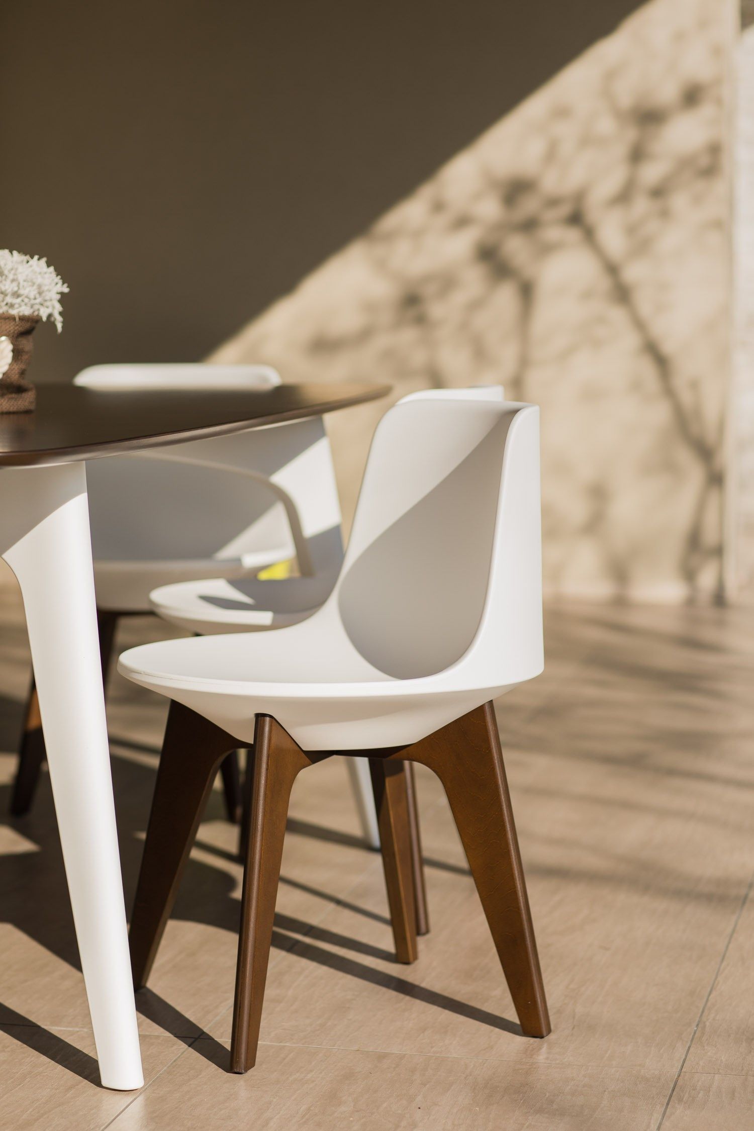 Sedia in polietilene PLANET CHAIR By Plust design Cédric Ragot