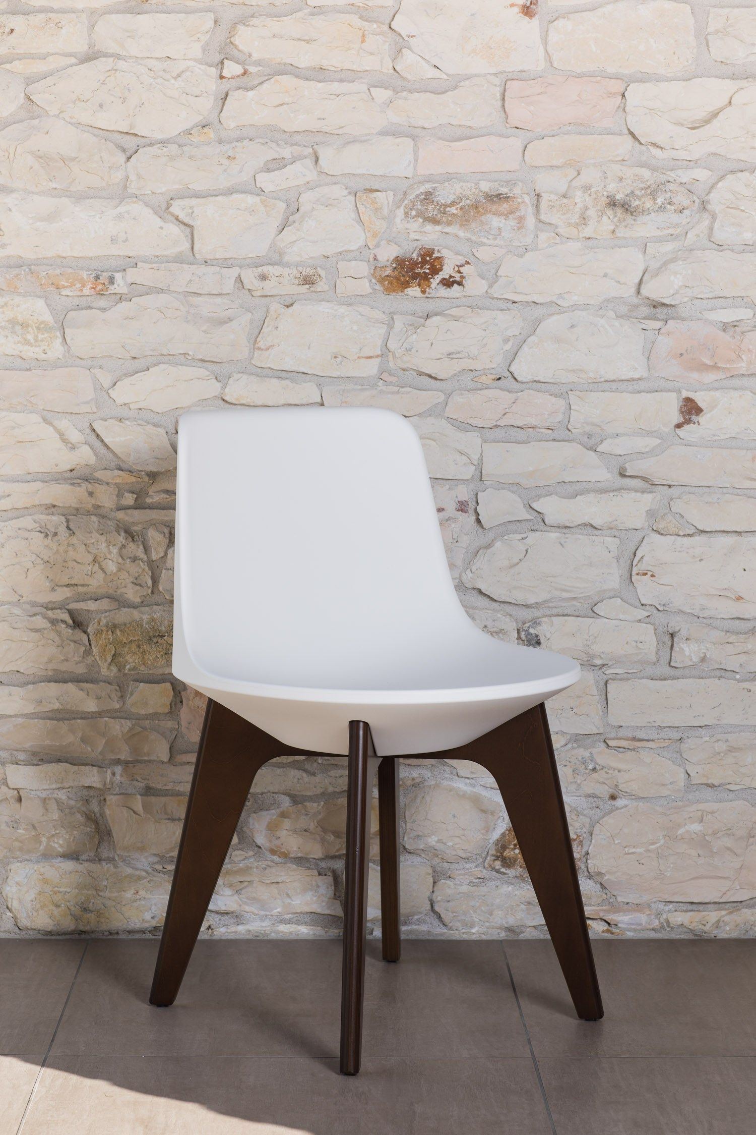 Sedia in polietilene PLANET CHAIR By Plust design Cédric Ragot