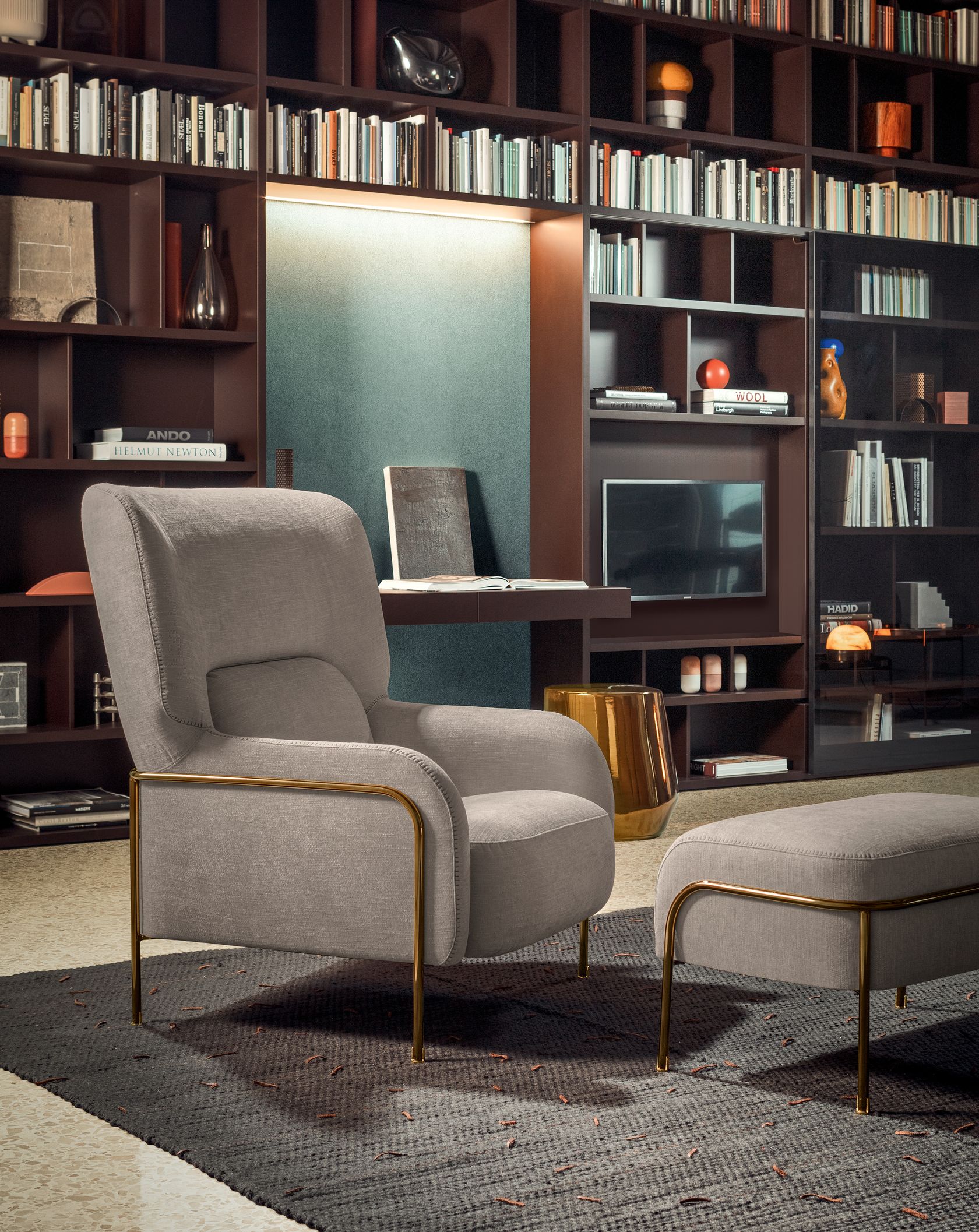 PLATEA | Armchair Platea Collection By PIANCA design Emilio Nanni