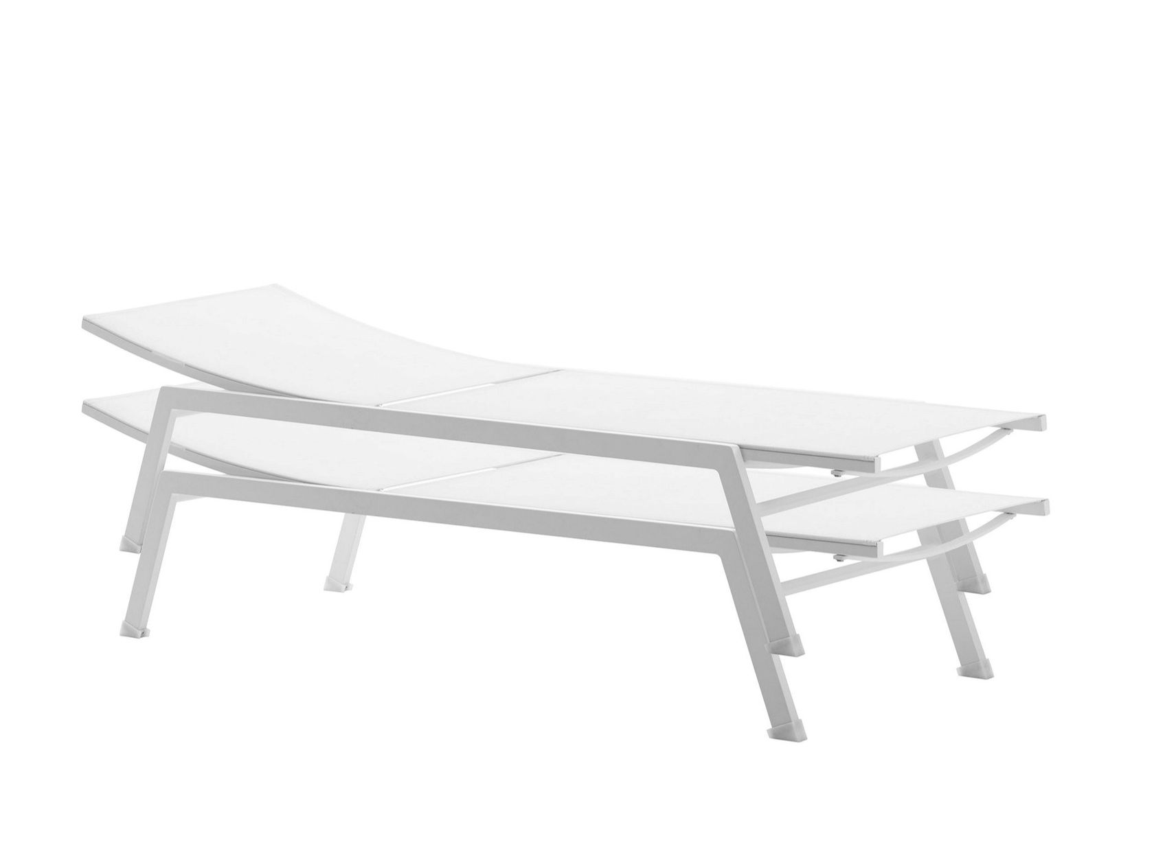 PLAYA Stackable Batyline® sun lounger By Roberti