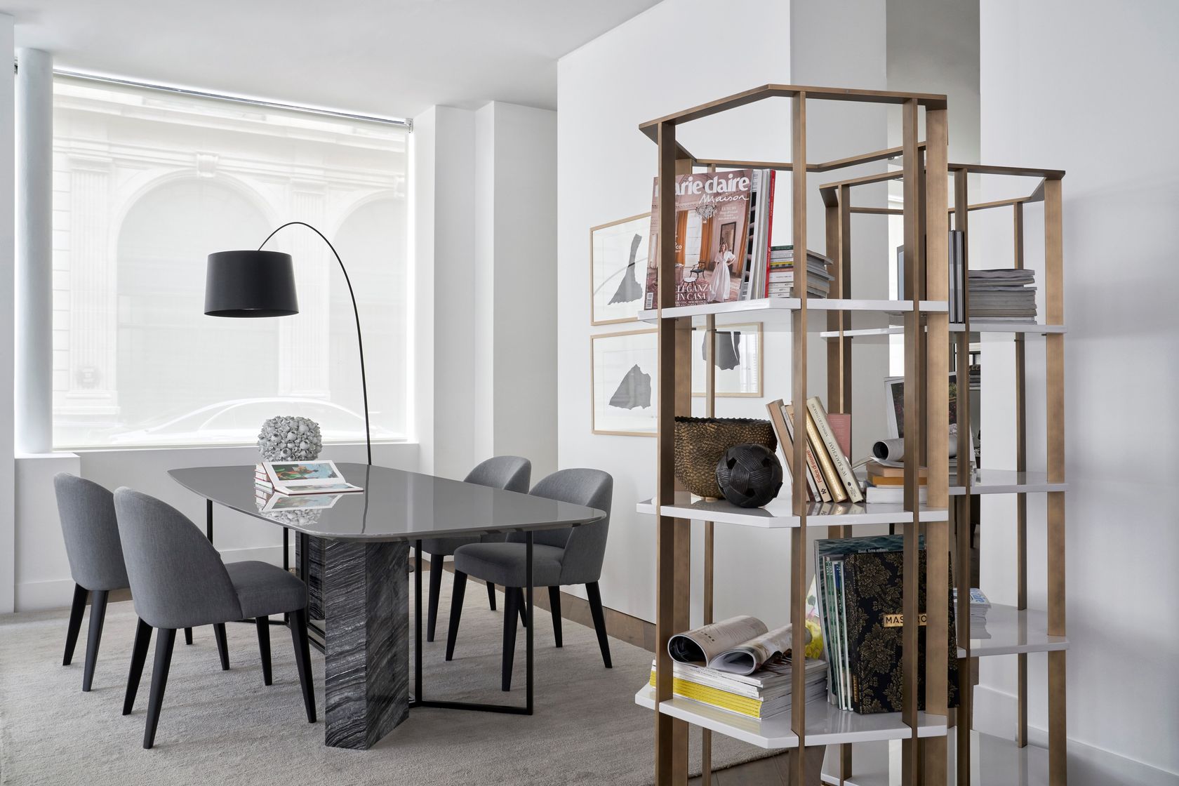 PLINTO | Dining table By Meridiani design Andrea Parisio